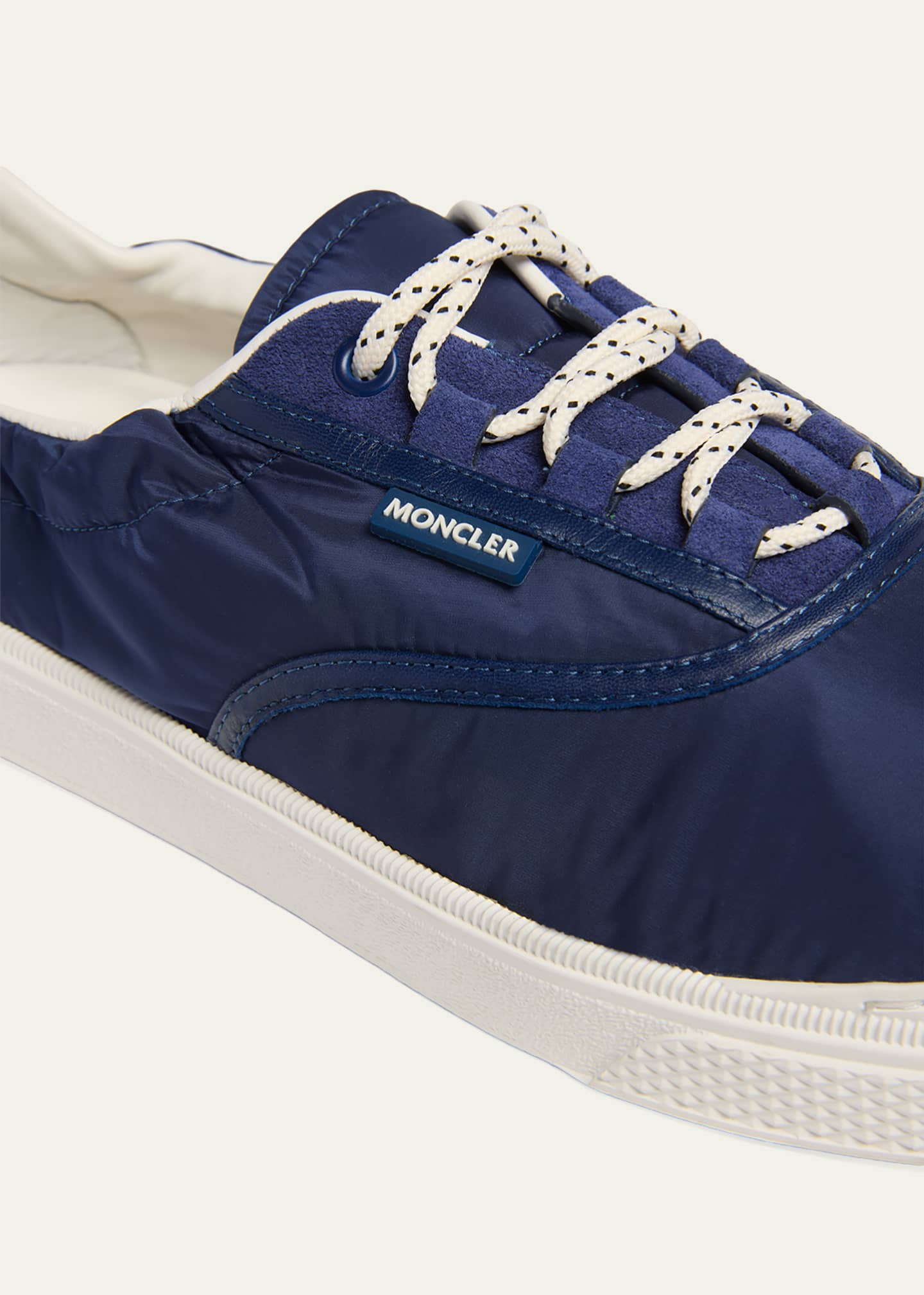 Moncler Men's Vera Nylon Low-Top Sneakers - Bergdorf Goodman
