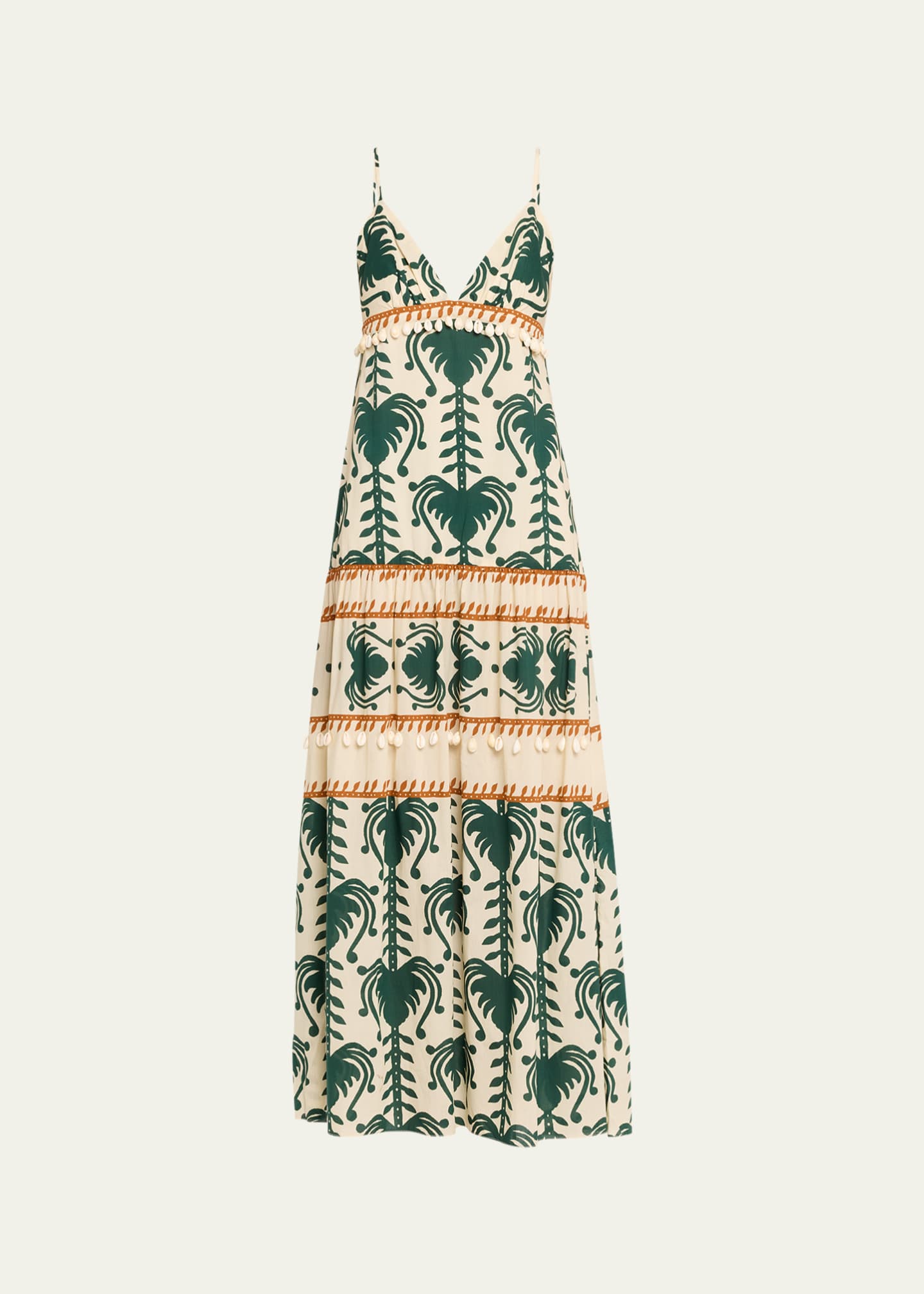 Johanna Ortiz Keeper Embellished Empire Maxi Dress - Bergdorf Goodman