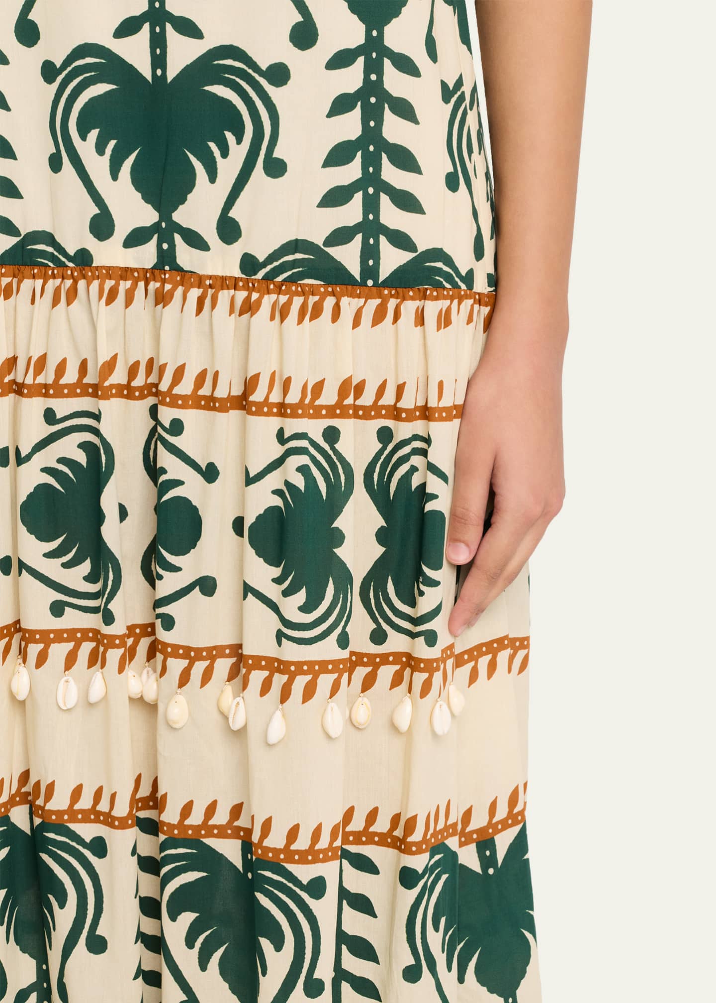 Johanna Ortiz Keeper Embellished Empire Maxi Dress - Bergdorf Goodman