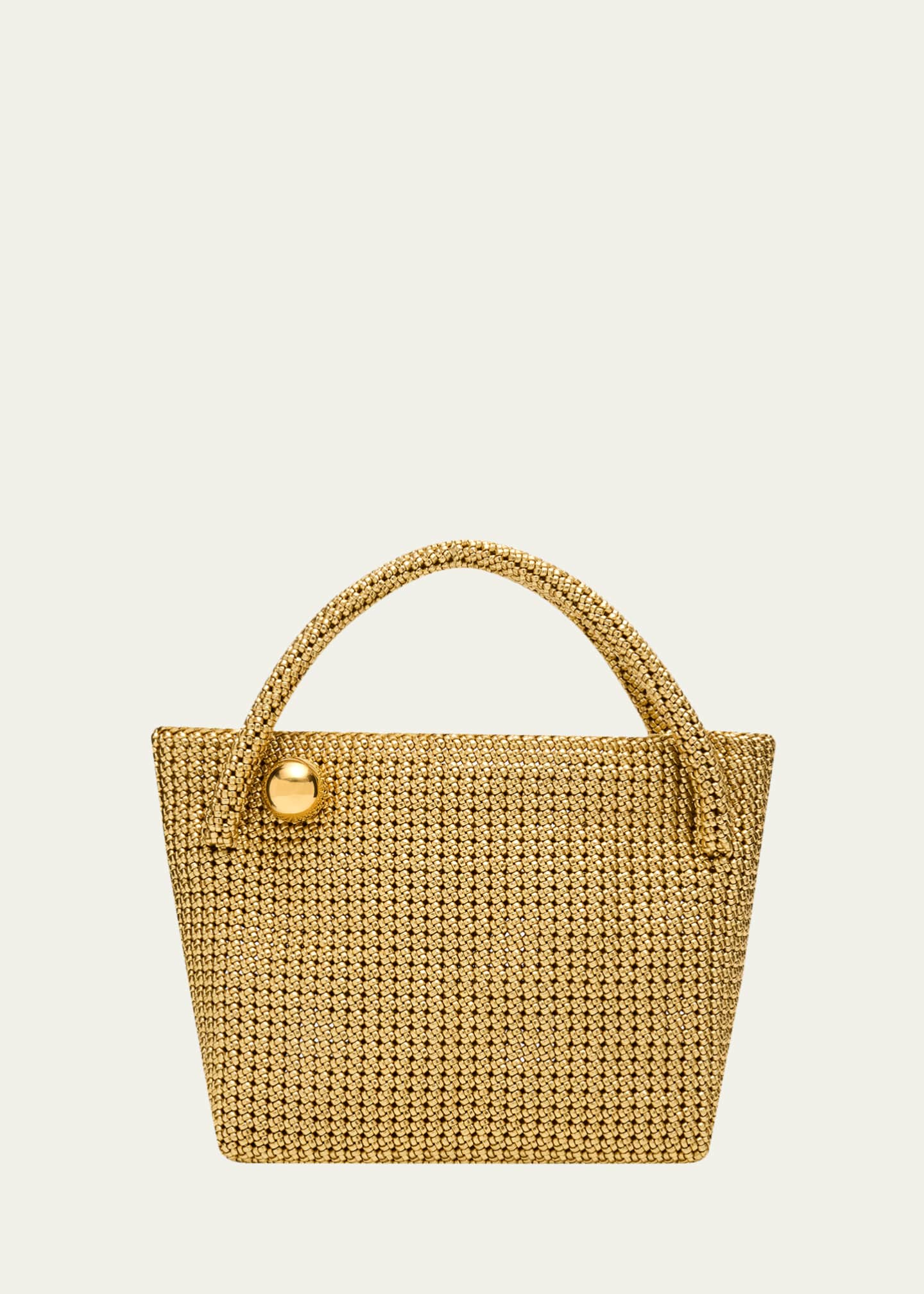Bottega Veneta Tosca Intreccio Leather Mini Top-Handle Bag - Bergdorf ...