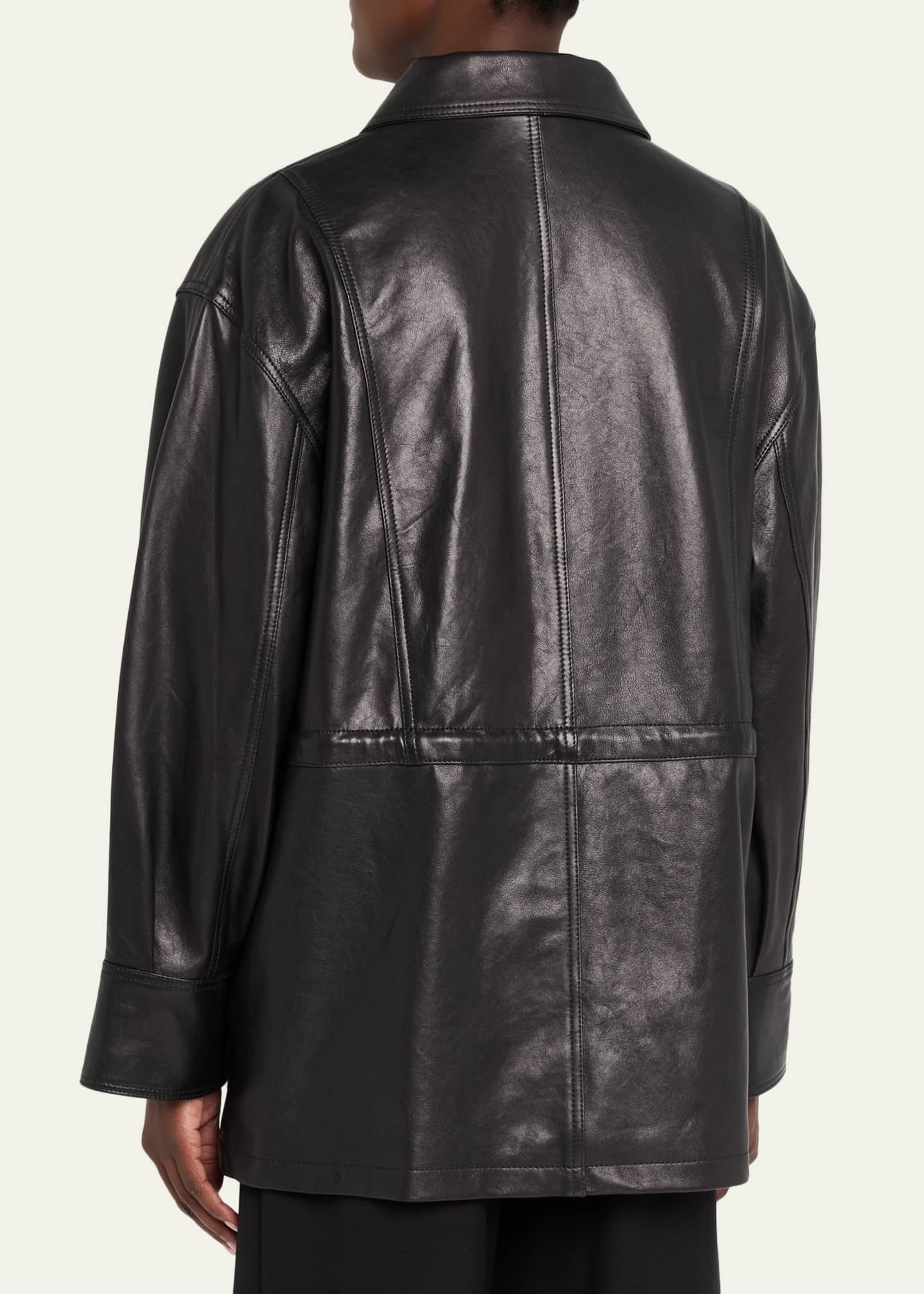 Arma Maeve Lambskin Leather Jacket - Bergdorf Goodman