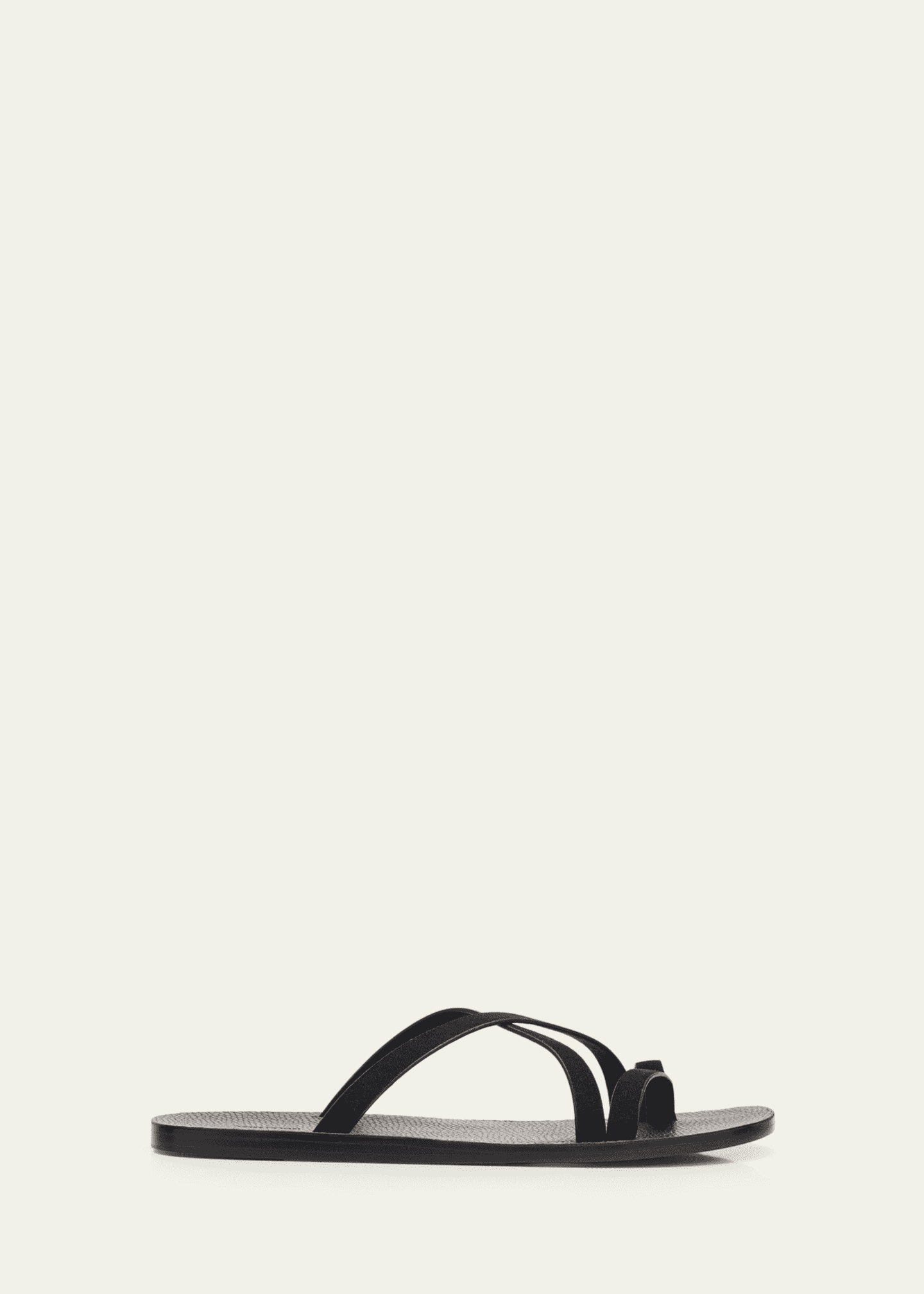 TOM FORD Men's Alfred Suede & Leather Toe-Ring Sandals - Bergdorf Goodman