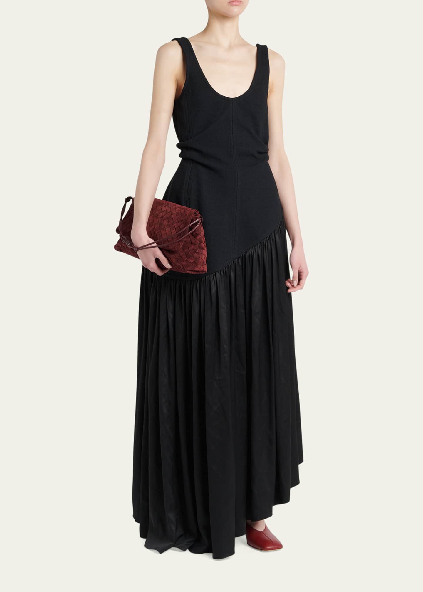Bottega Veneta Giorno Suede Drawstring Shoulder Bag - Bergdorf Goodman