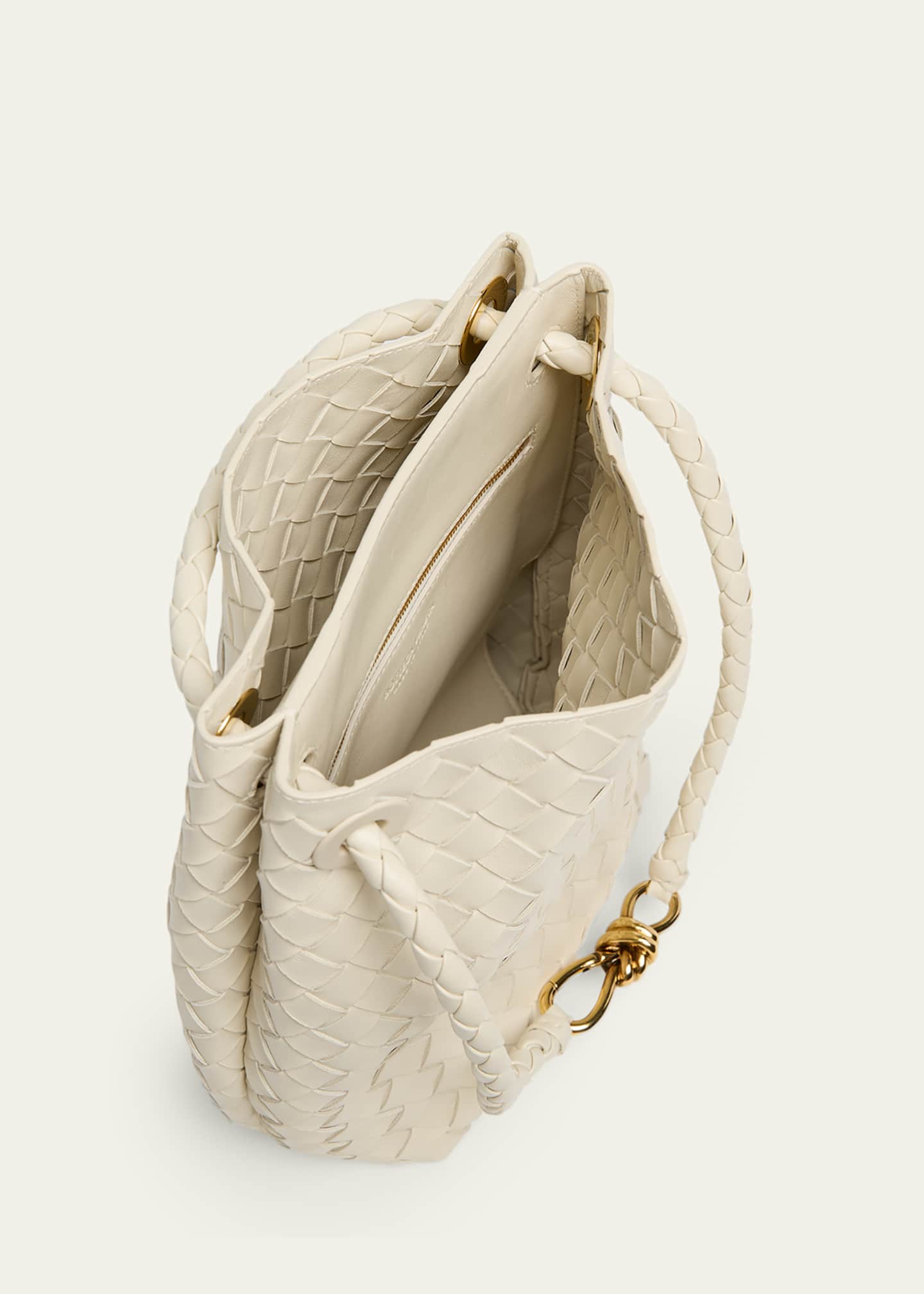 Bottega Veneta Nappa Leather Crossbody Bucket Bag - Bergdorf Goodman