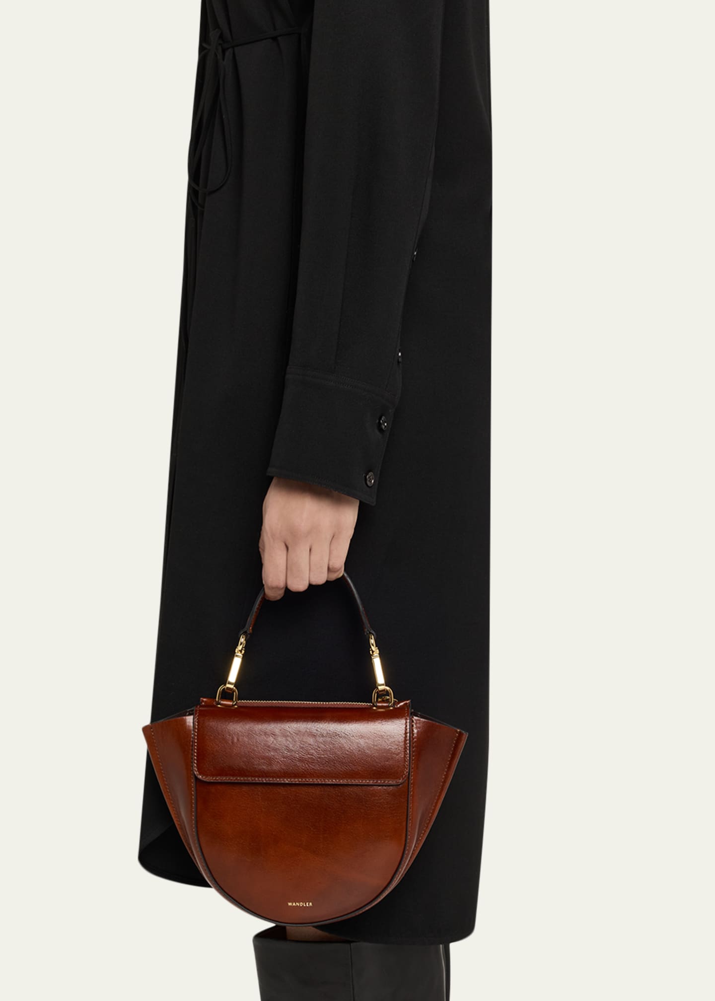 Wandler Hortensia Mini Leather Top-Handle Bag - Bergdorf Goodman