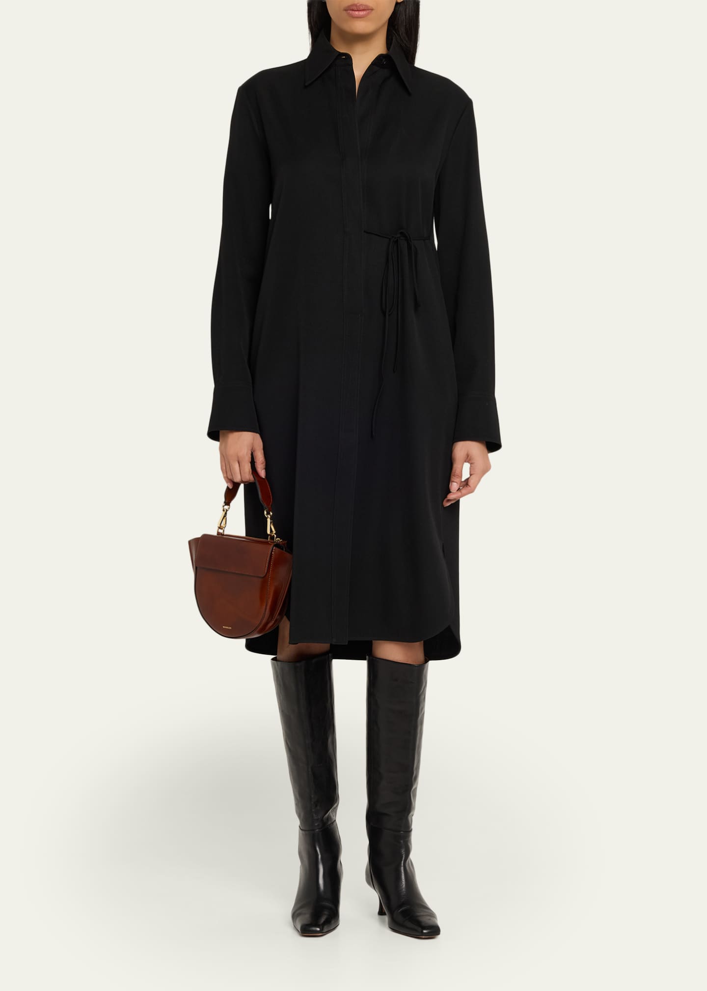 Wandler Hortensia Mini Leather Top-Handle Bag - Bergdorf Goodman