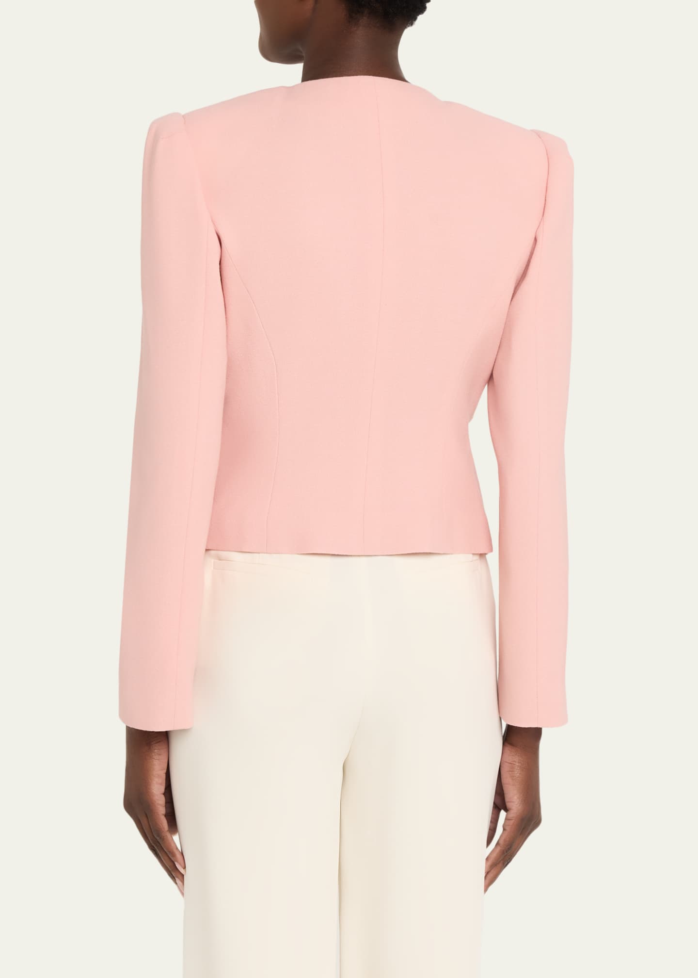 Valentino Garavani Metallic Floral Jacquard Cowl-Neck Top - Bergdorf ...