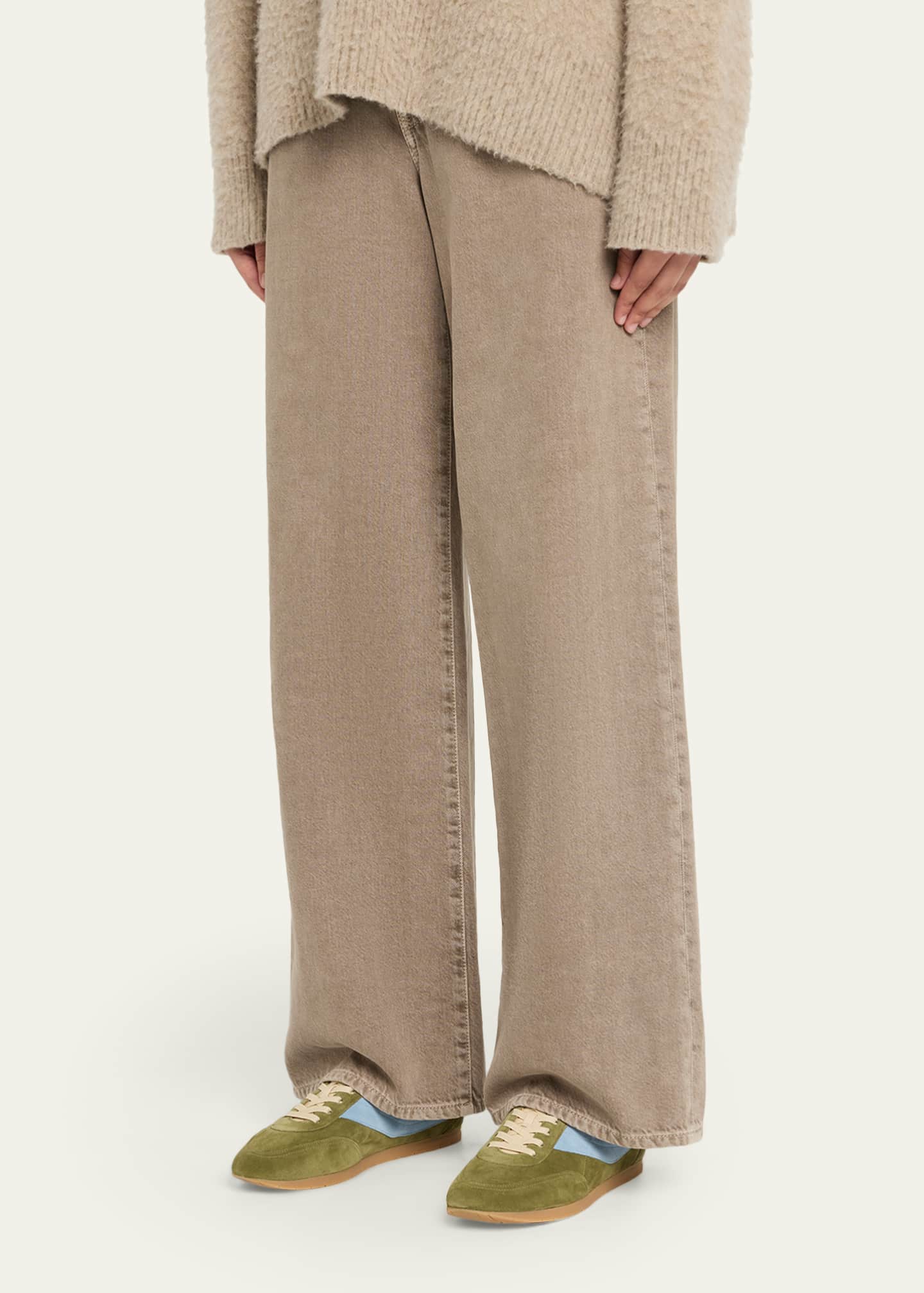 Vince LA Runner Suede and Leather Sneakers - Bergdorf Goodman