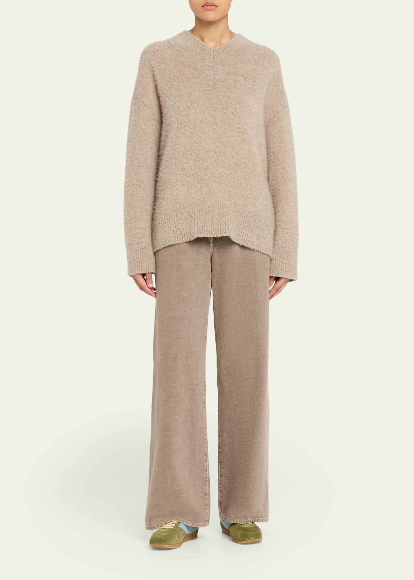 Vince LA Runner Suede and Leather Sneakers - Bergdorf Goodman