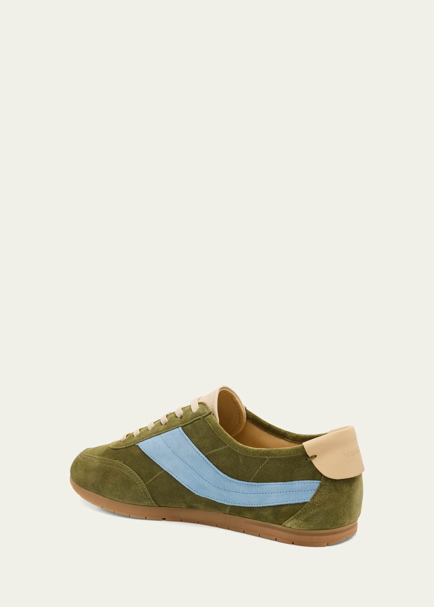 Vince LA Runner Suede and Leather Sneakers - Bergdorf Goodman