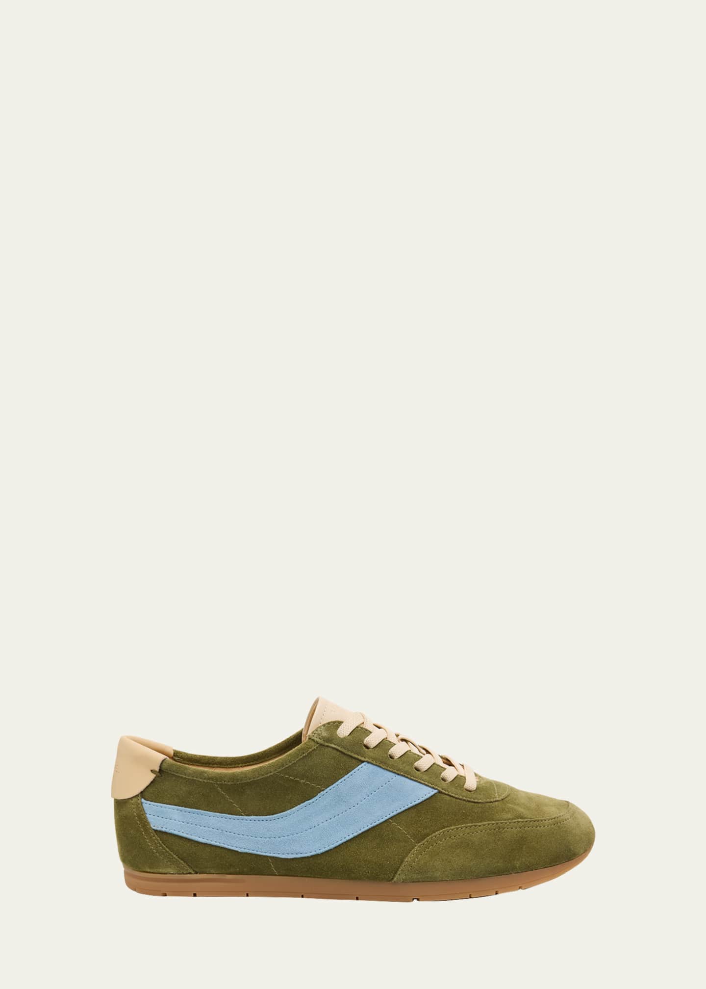Vince LA Runner Suede and Leather Sneakers - Bergdorf Goodman