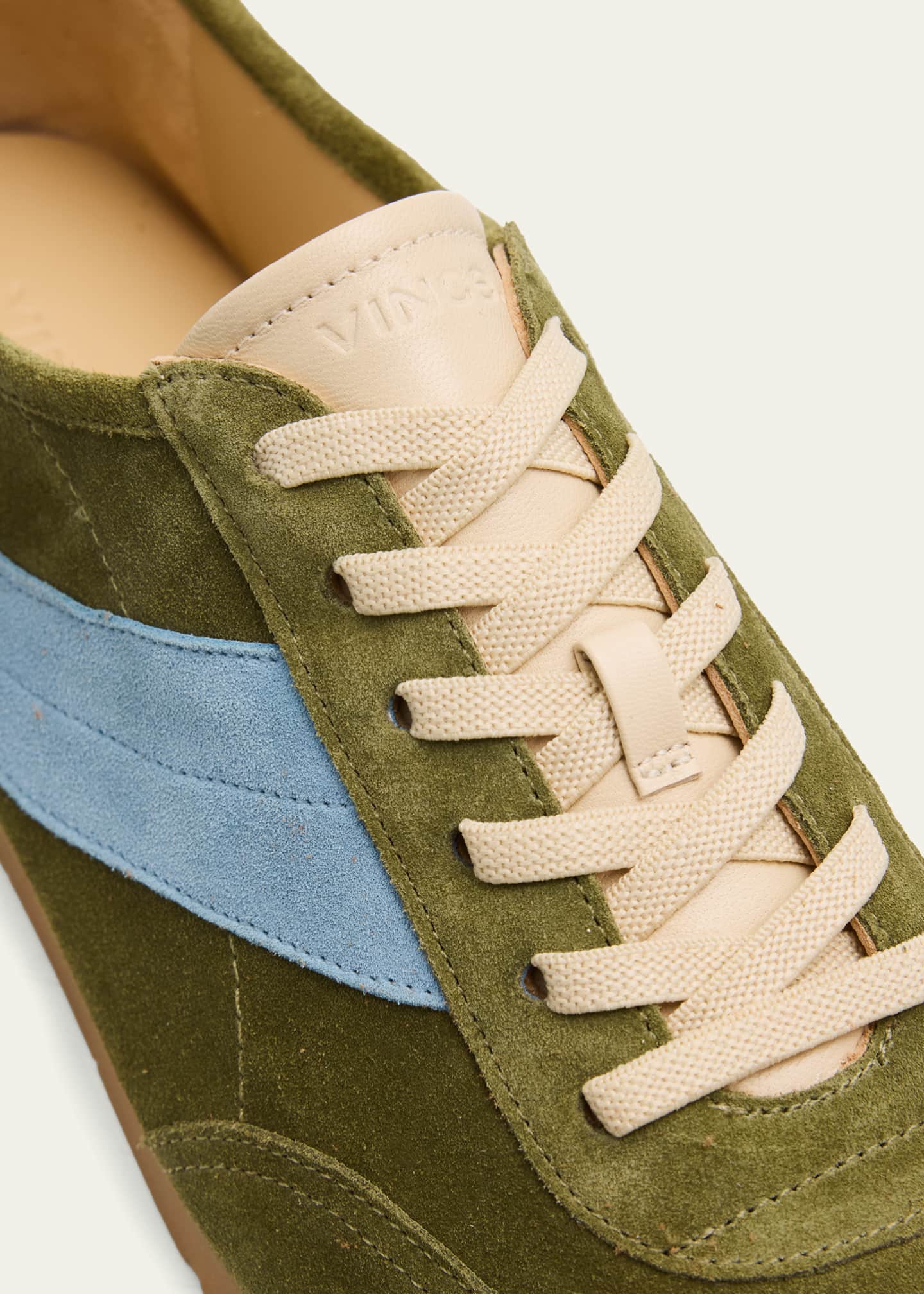 Vince LA Runner Suede and Leather Sneakers - Bergdorf Goodman