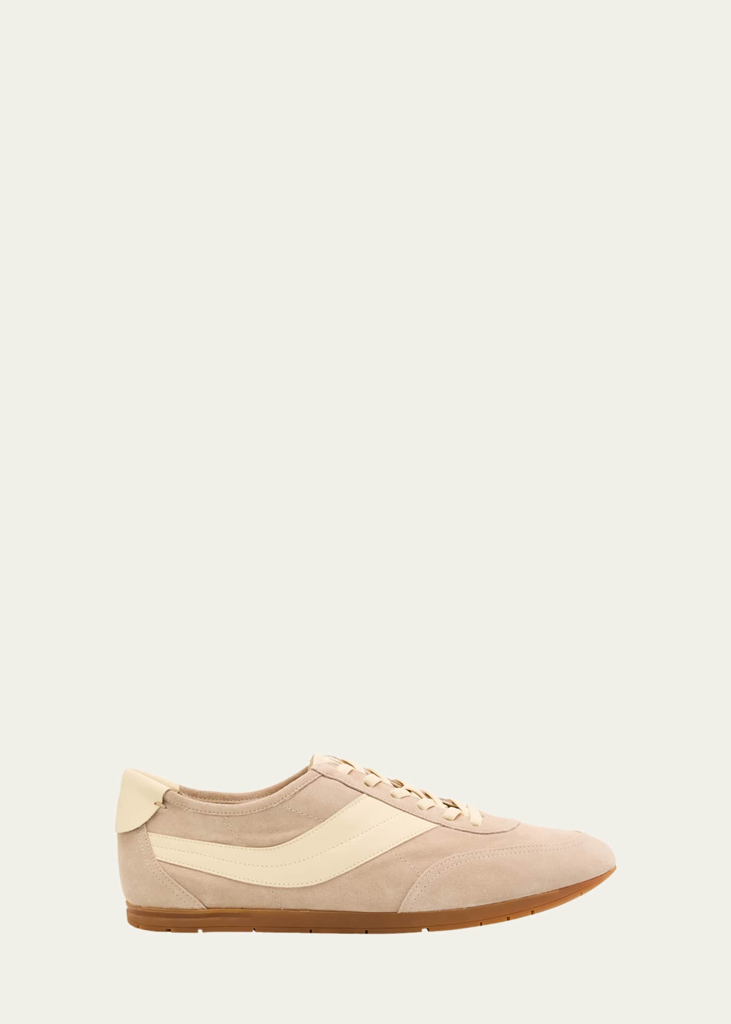 Vince LA Runner Suede and Leather Runner Sneakers - Bergdorf Goodman