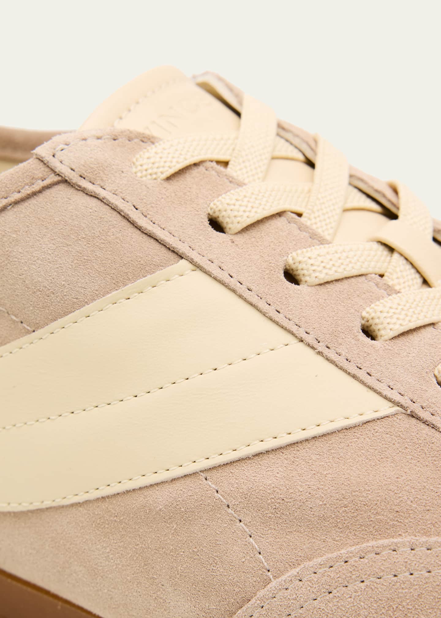 Vince LA Runner Suede and Leather Runner Sneakers - Bergdorf Goodman
