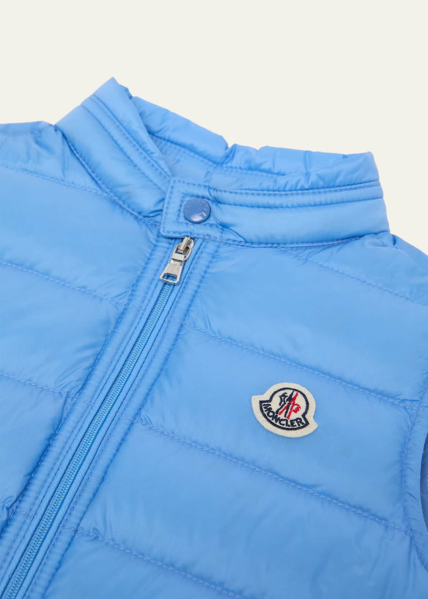 Moncler Boy's Gui Packable Down Vest, Size 12-14 - Bergdorf Goodman