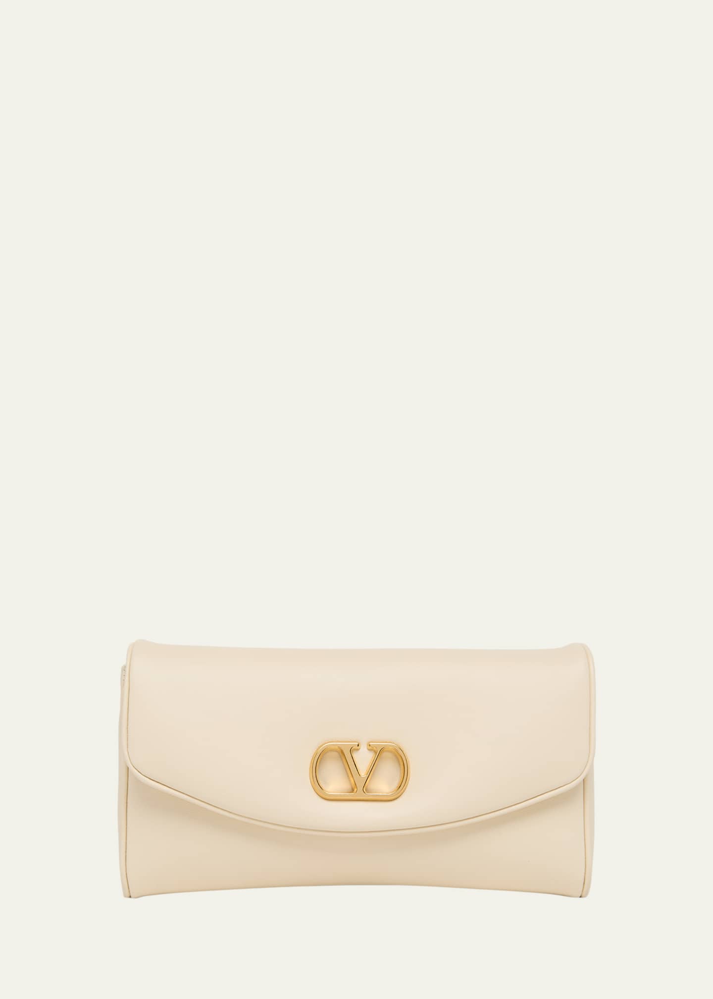 Valentino Garavani Small VLogo Leather Shoulder Bag - Bergdorf Goodman
