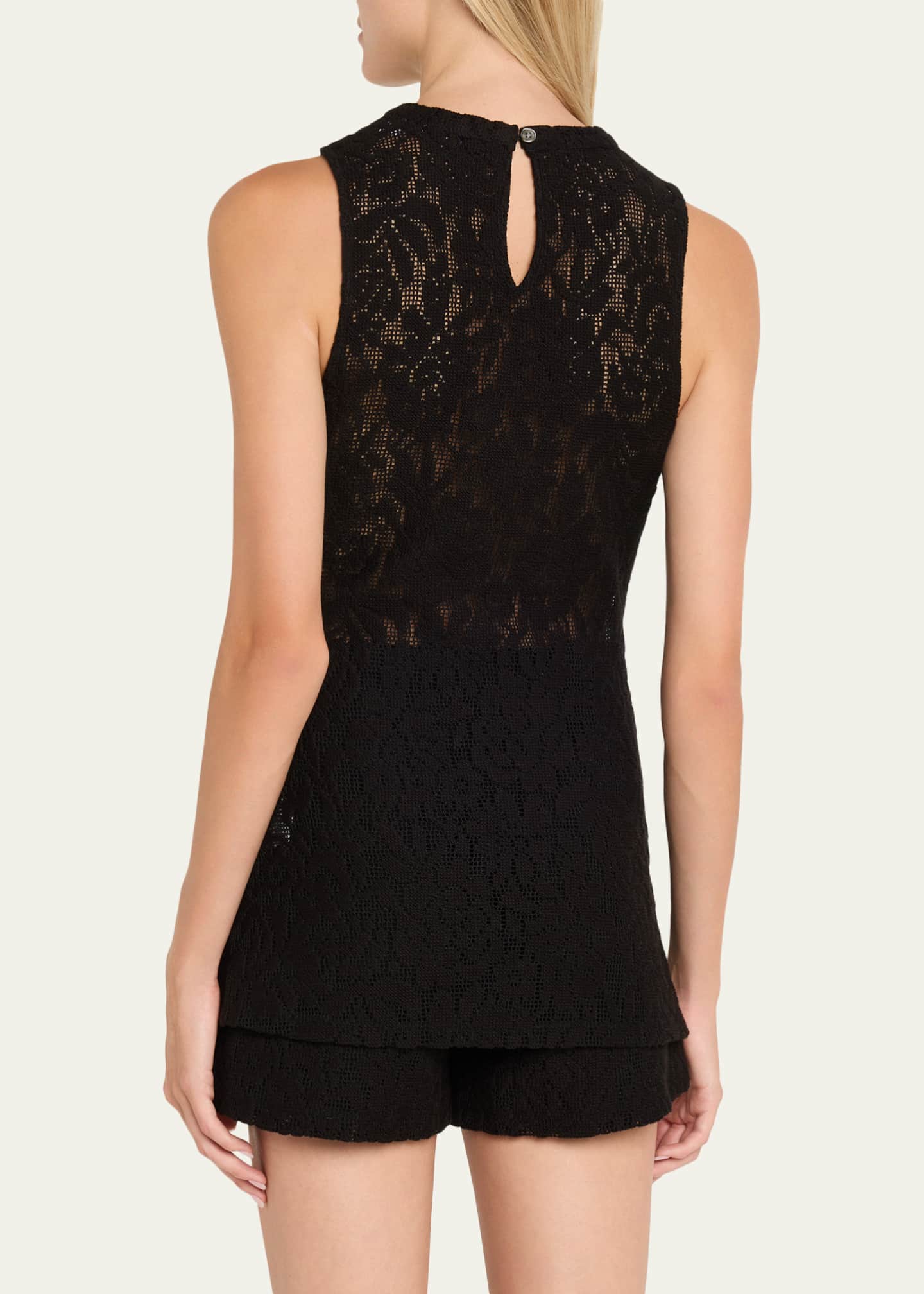Veronica Beard Serenka Lace Tank Top - Bergdorf Goodman