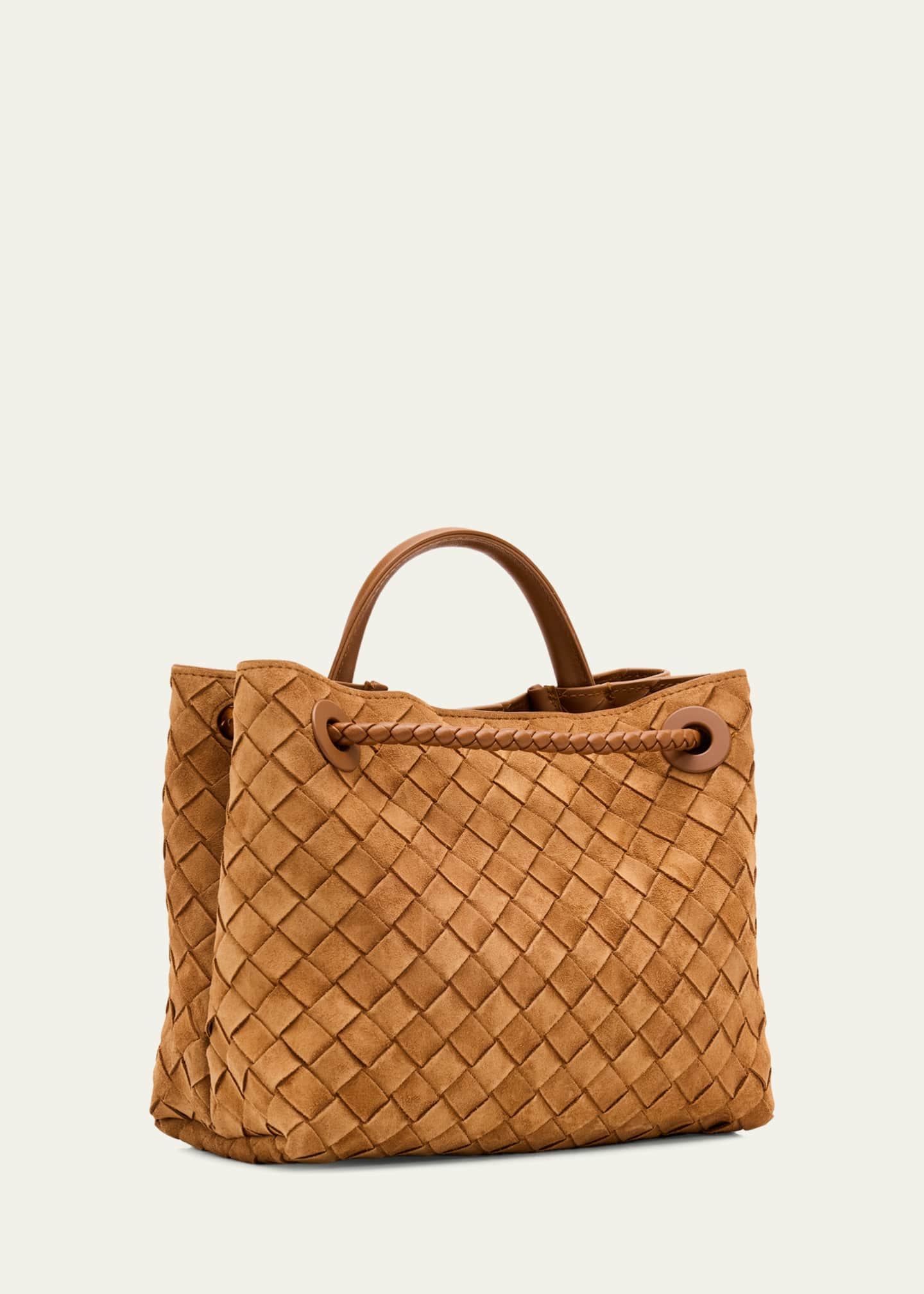 Bottega Veneta Andiamo Suede Top-Handle Bag - Bergdorf Goodman