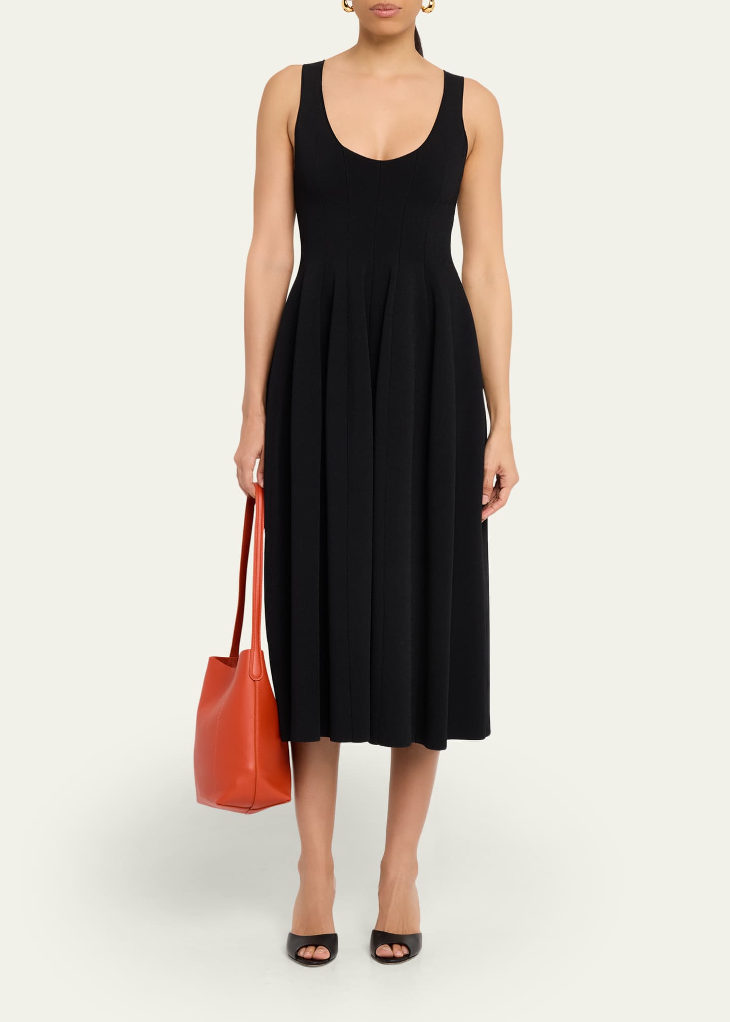 Mansur Gavriel Small Everyday Cabas Leather Shoulder Bag - Bergdorf Goodman