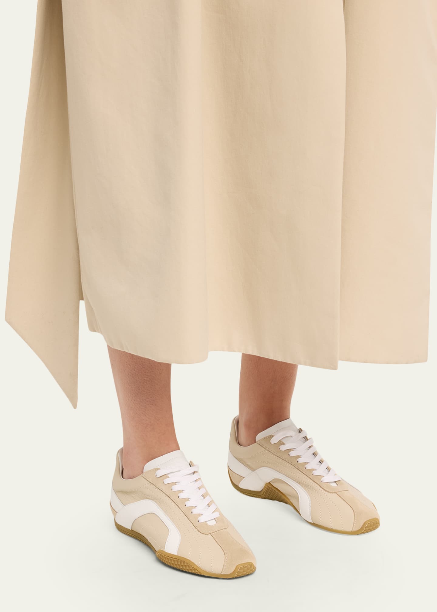 Pierre Hardy Jump Mixed Leather Sneakers - Bergdorf Goodman