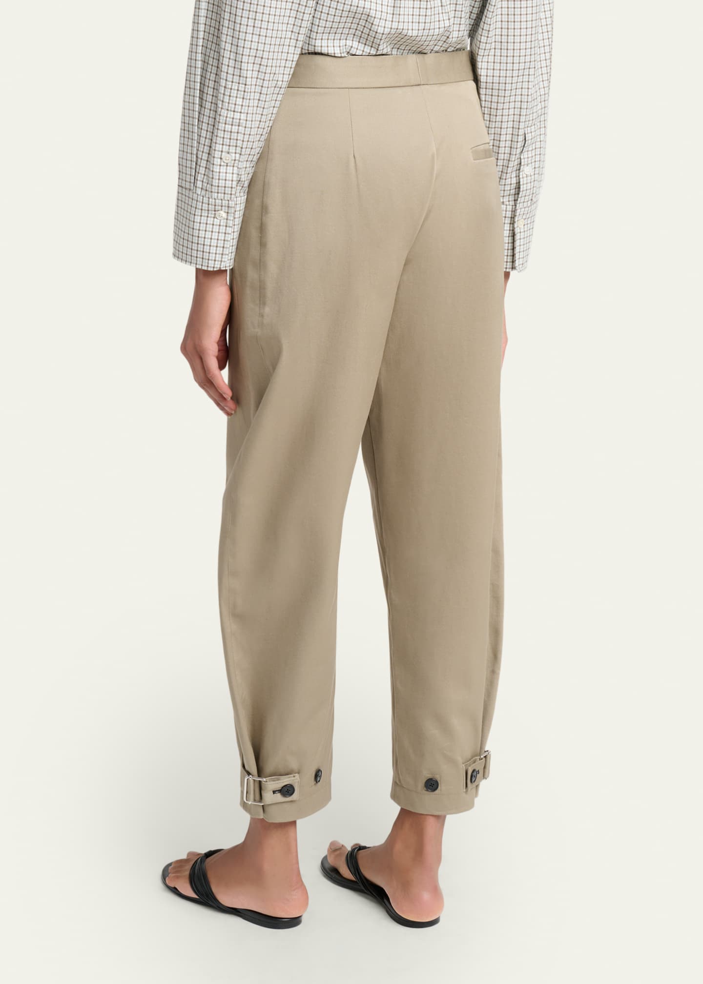 Proenza Schouler White Label Serene High-Rise Tapered Pants - Bergdorf ...