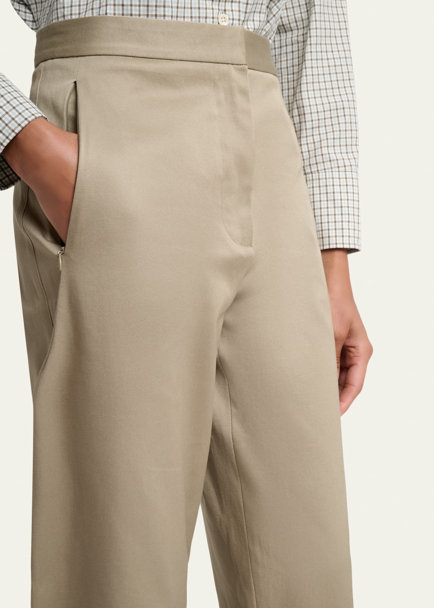 Proenza Schouler White Label Serene High-Rise Tapered Pants - Bergdorf ...