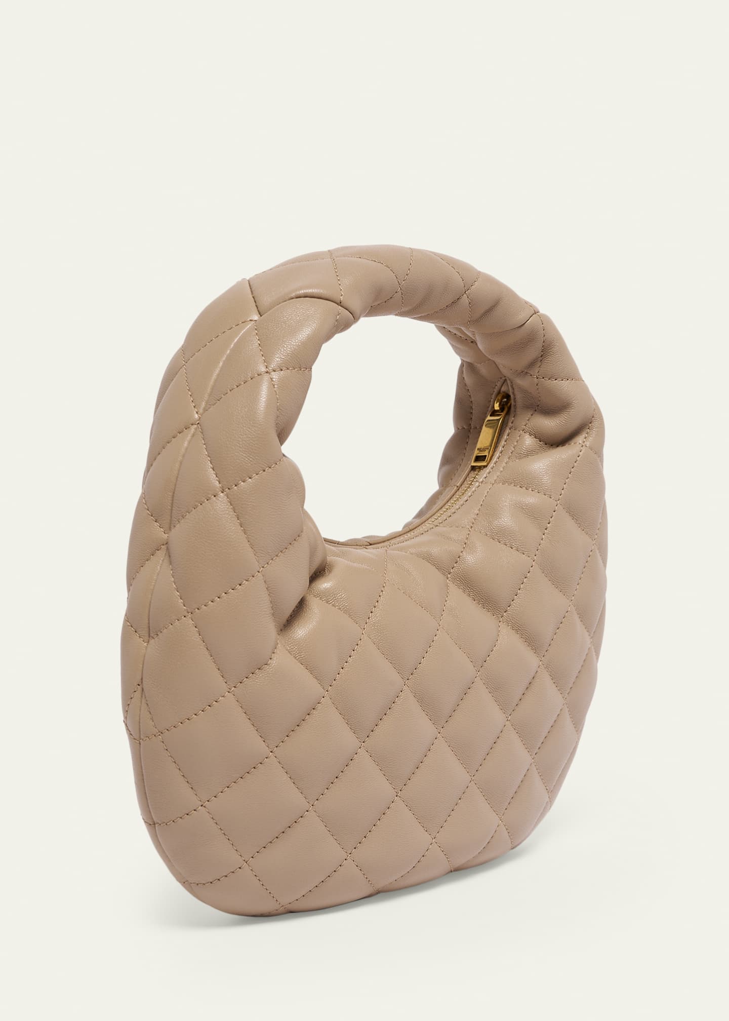 Saint Laurent Icarino Baby YSL Quilted Leather Hobo Bag - Bergdorf Goodman