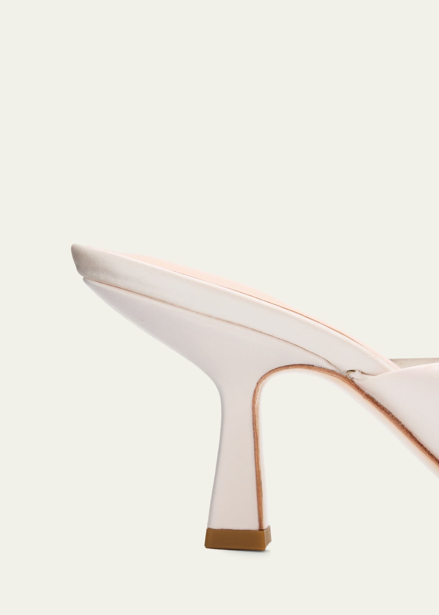 Loeffler Randall 70mm Tyla Twisted Satin Mule Pumps - Bergdorf Goodman
