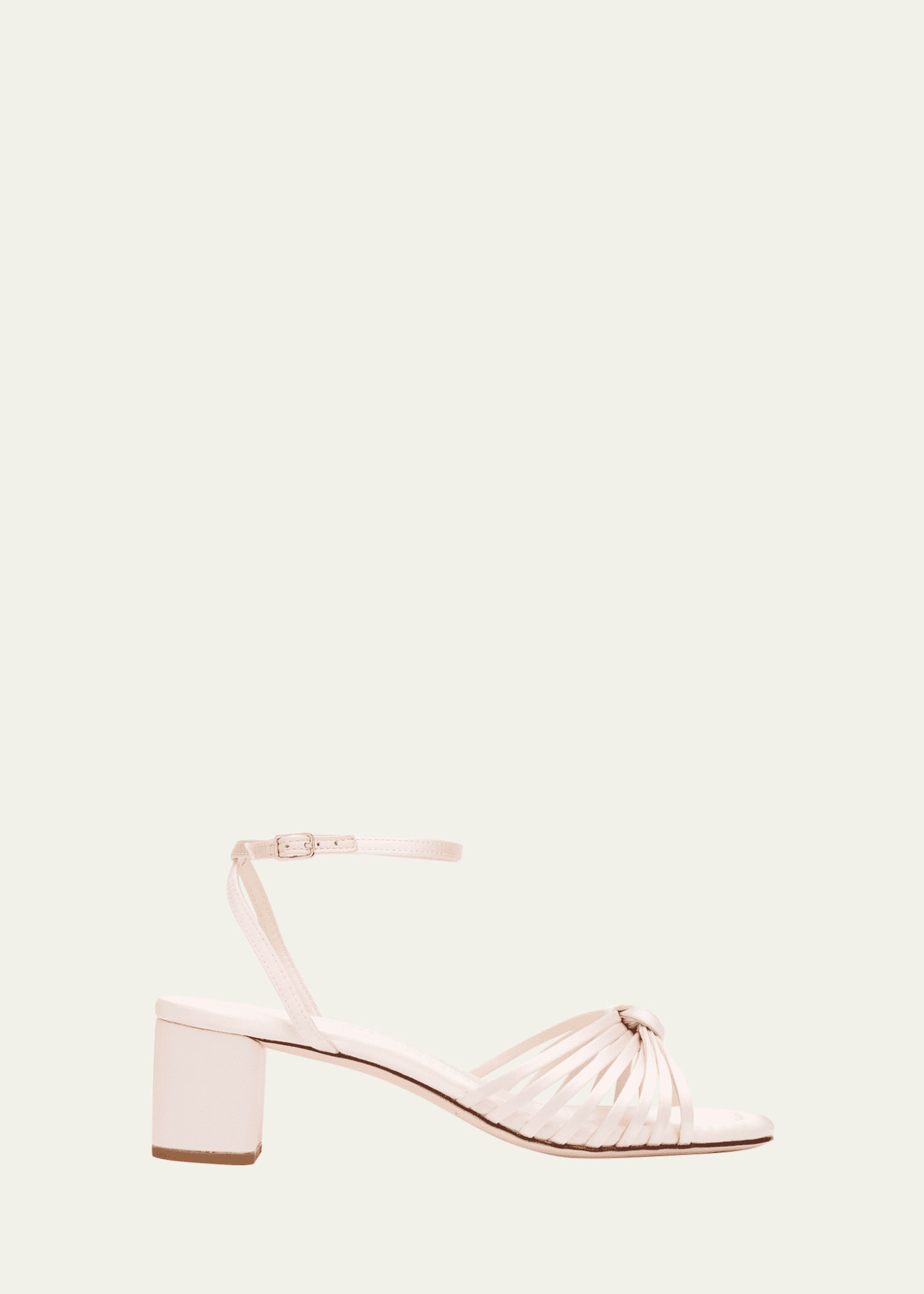 Loeffler Randall 60mm Olivia Satin Sandals - Bergdorf Goodman