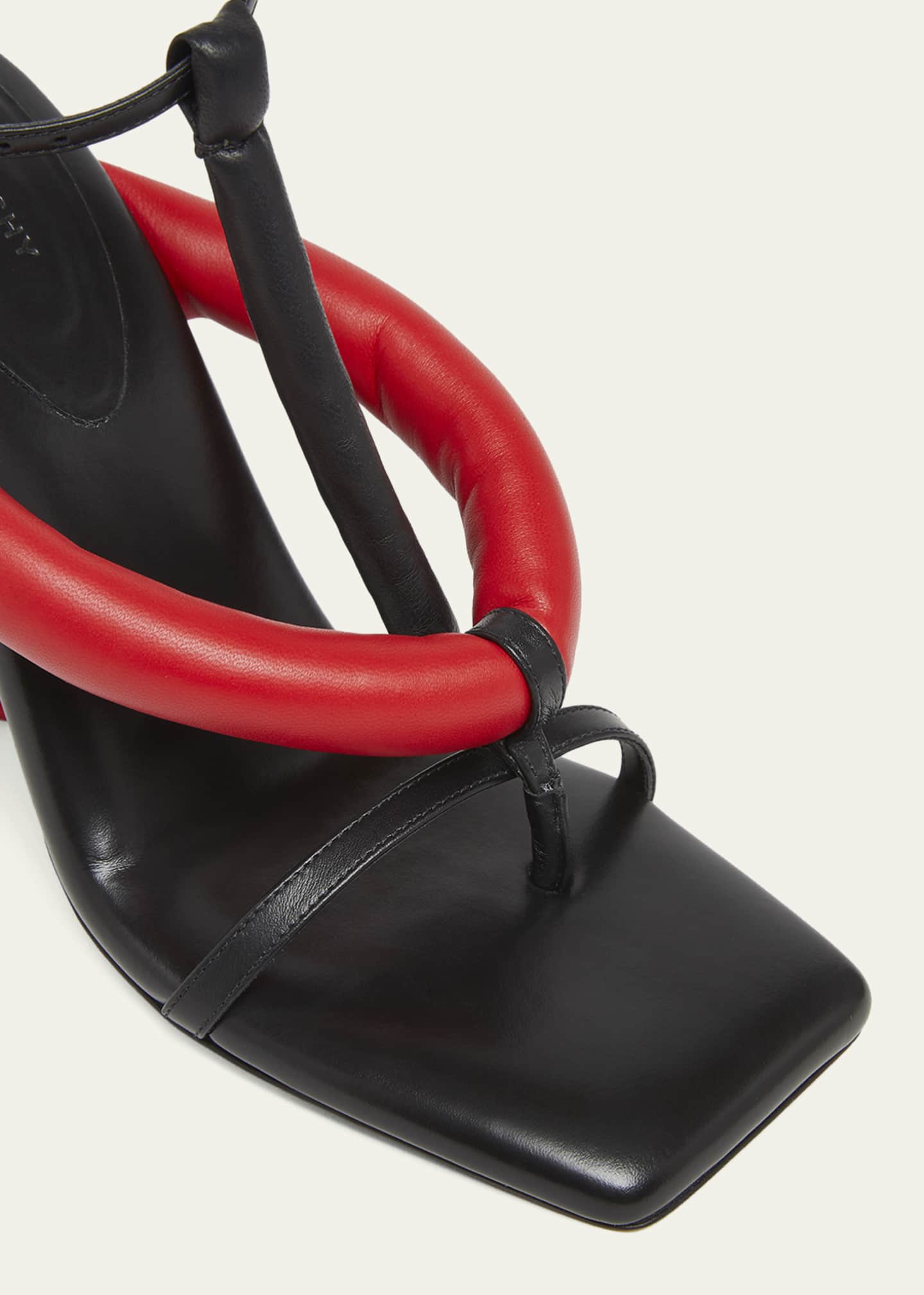 Givenchy 95mm Boudoir Leather Thong Sandals - Bergdorf Goodman