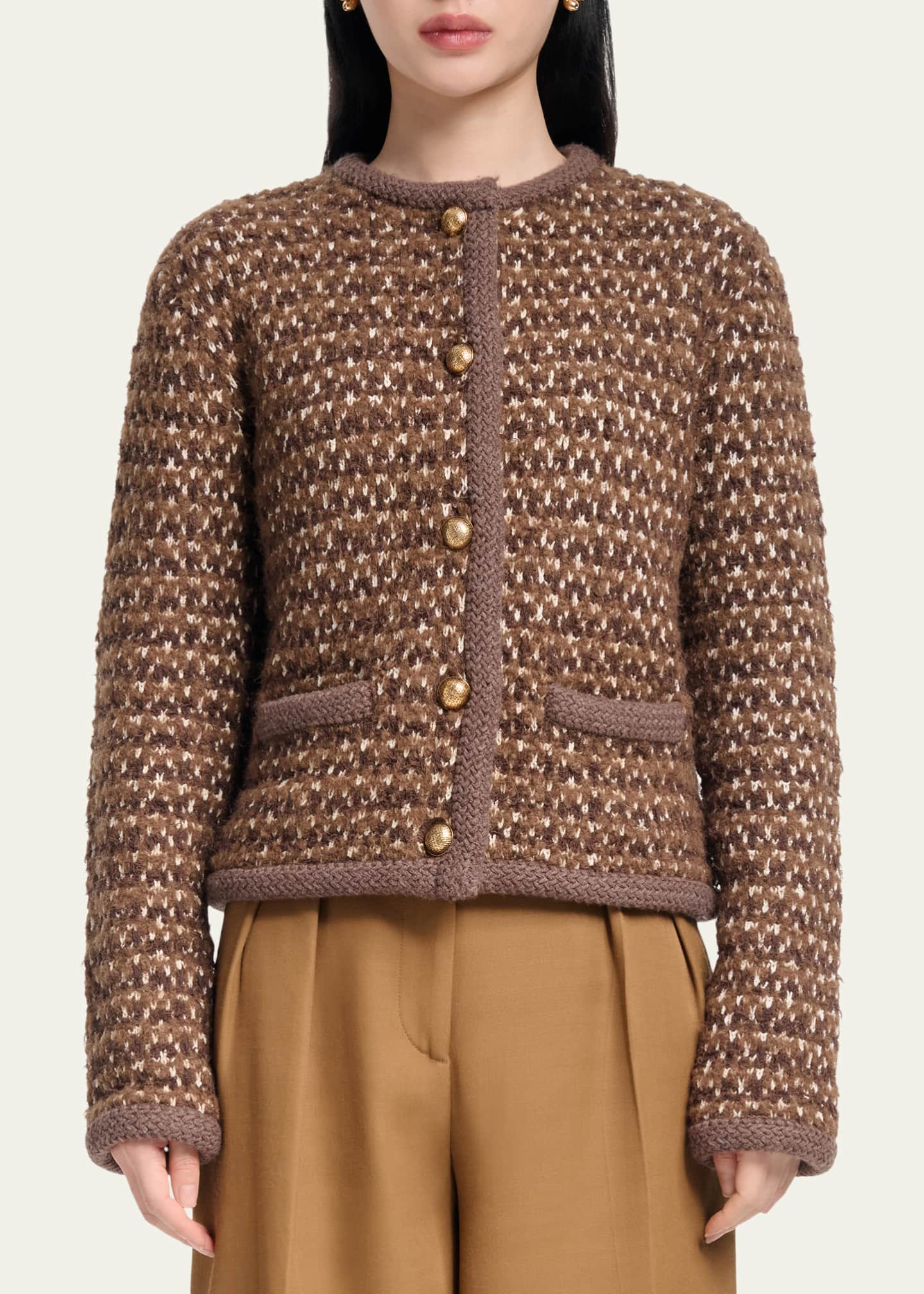 Altuzarra Conroy Tweed Jacket - Bergdorf Goodman