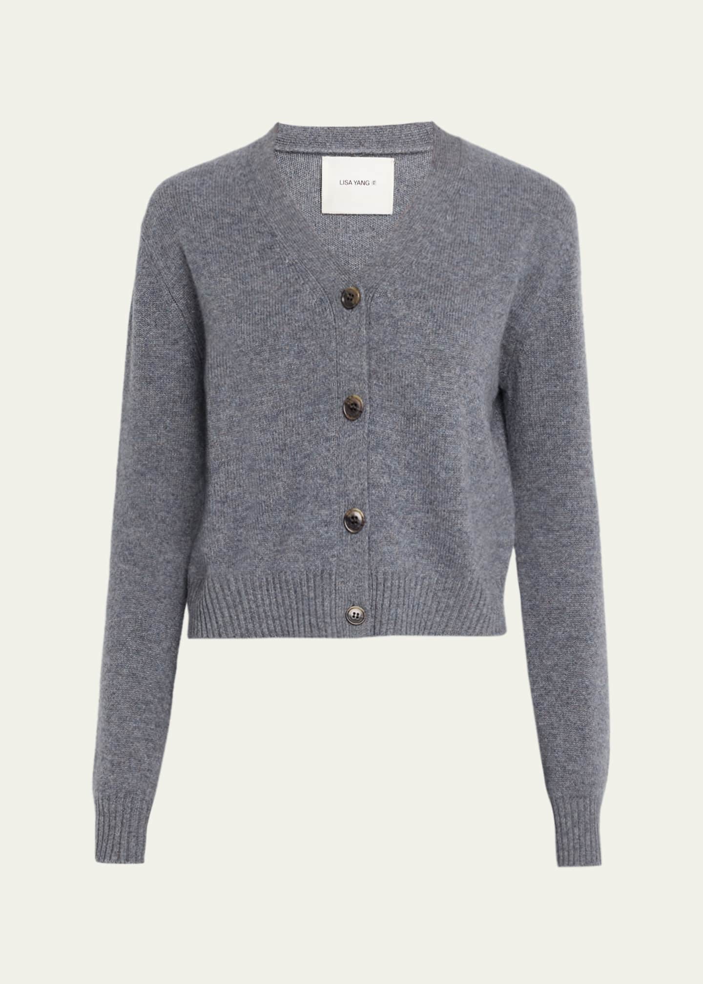 Lisa Yang Marion Cashmere V-Neck Cardigan - Bergdorf Goodman