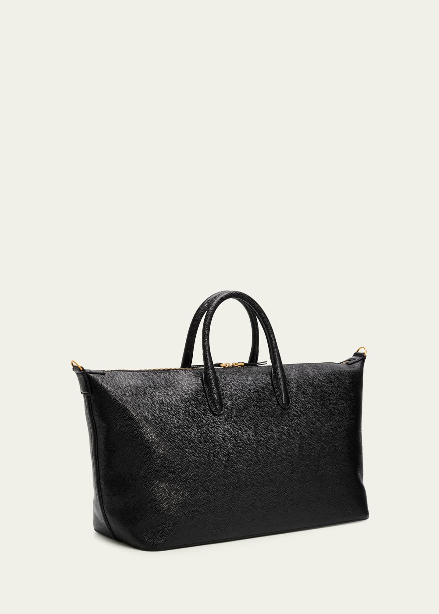 Thom Browne Men's Soft Pebble Grain Medium Duffle Bag - Bergdorf Goodman