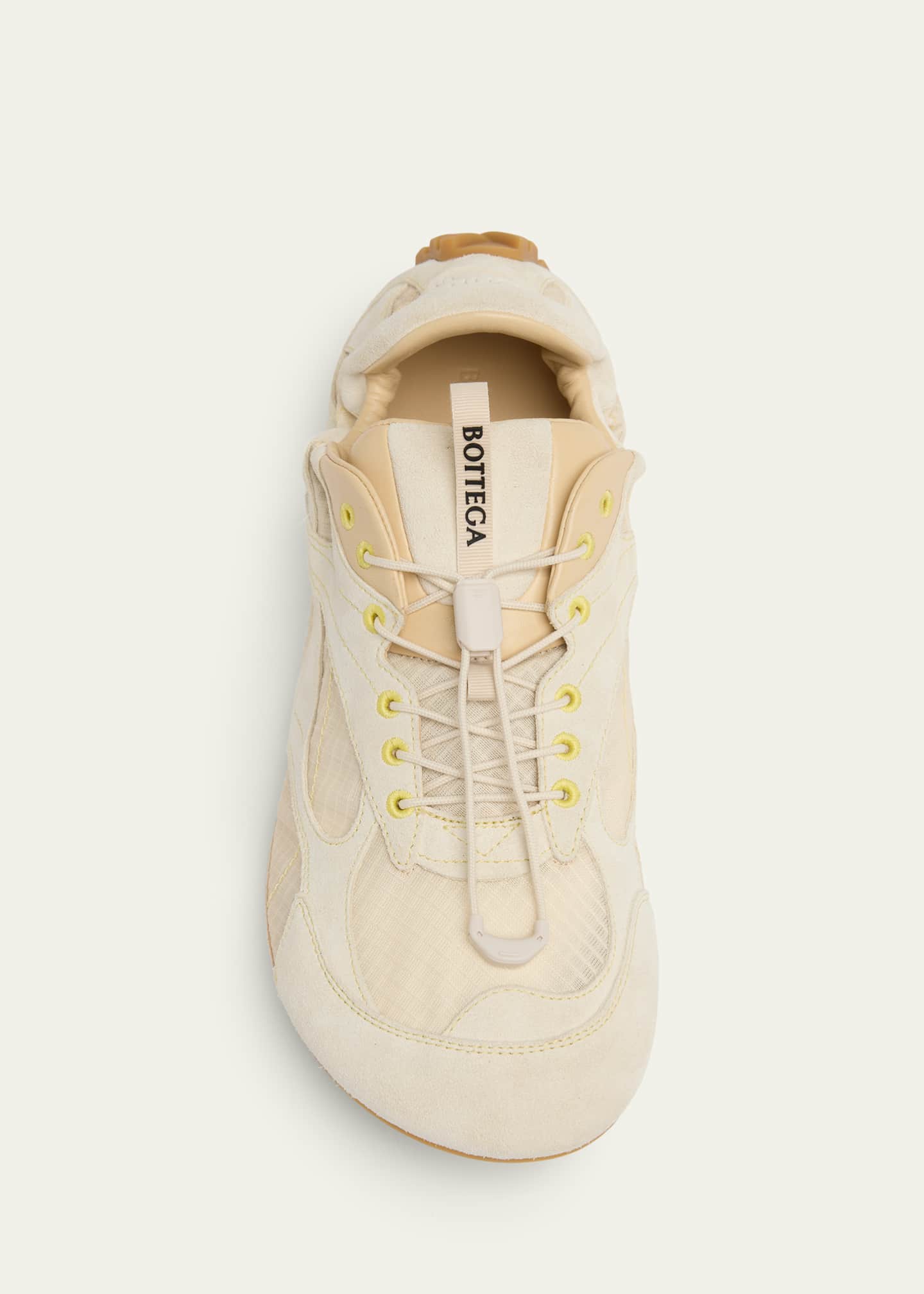 Bottega Veneta Men's Orbit Flash Suede & Nylon Sneakers - Bergdorf Goodman