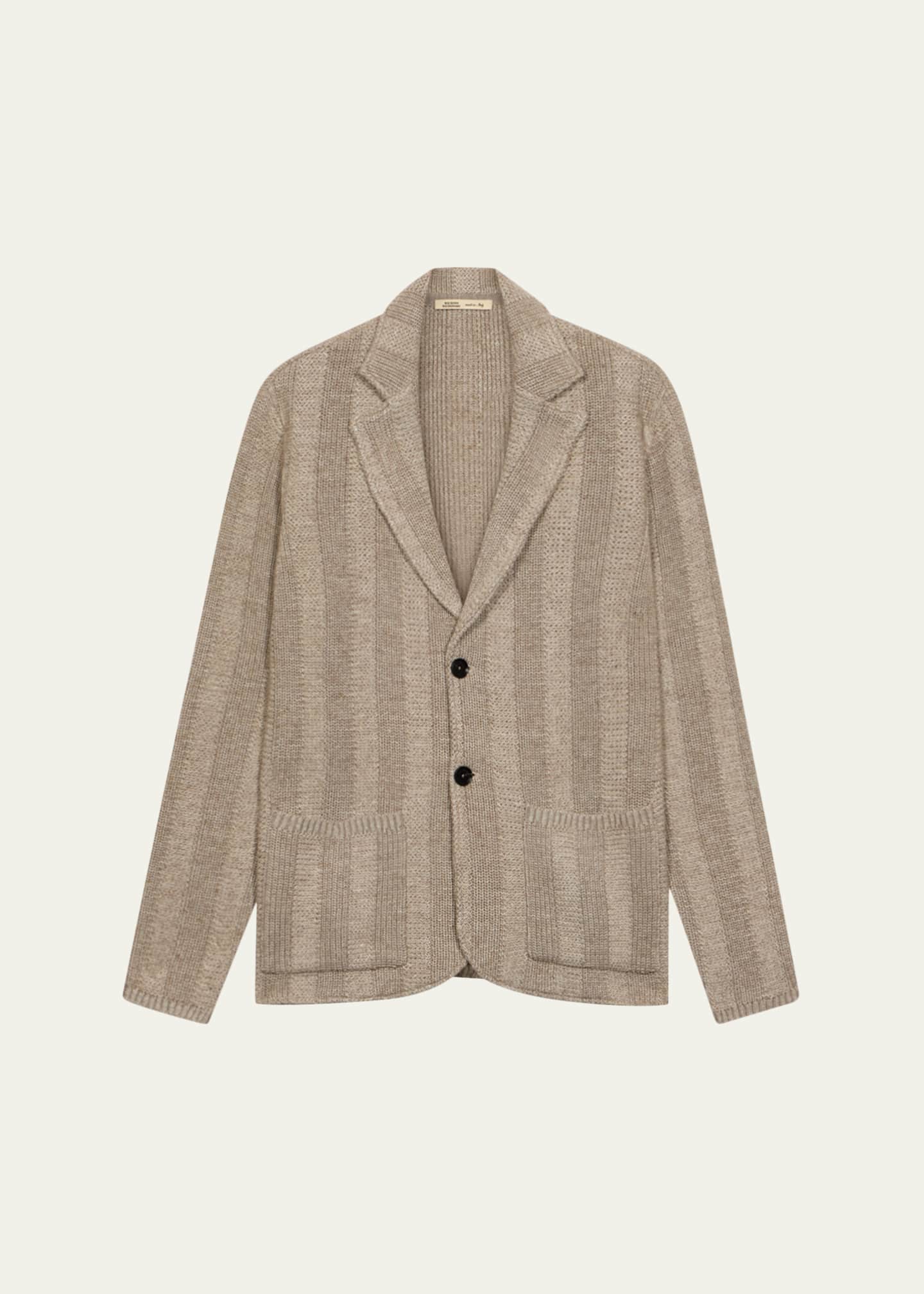 Maurizio Baldassari Men's Linen and Merino Wool Knit Jacket - Bergdorf ...