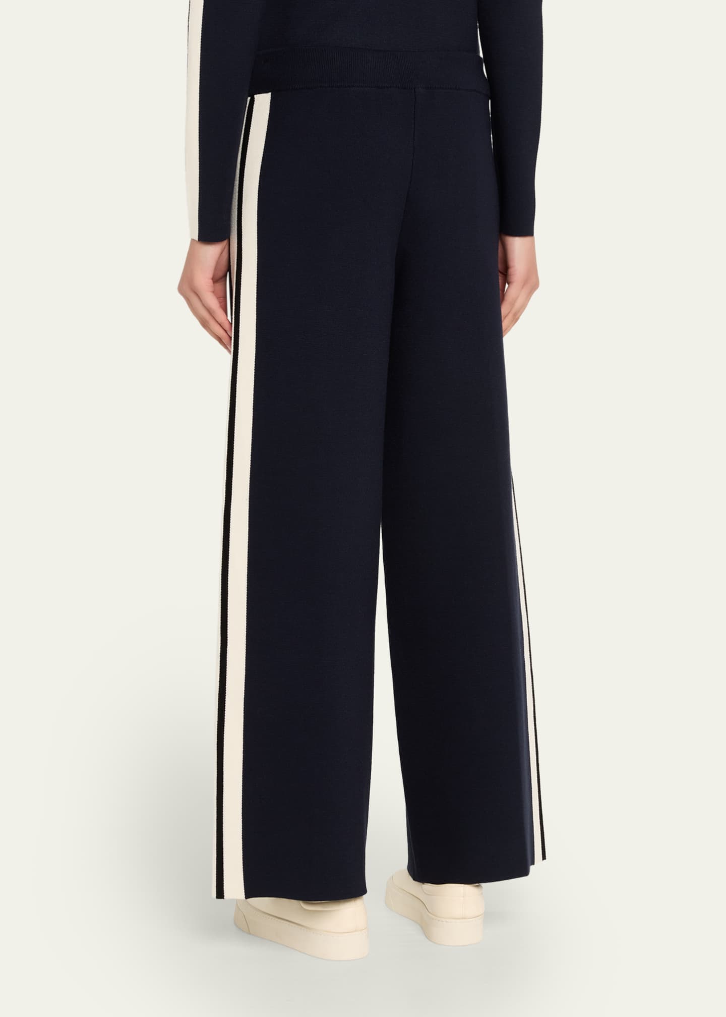Veronica Beard Jenkins Knit Wide-Leg Pants - Bergdorf Goodman