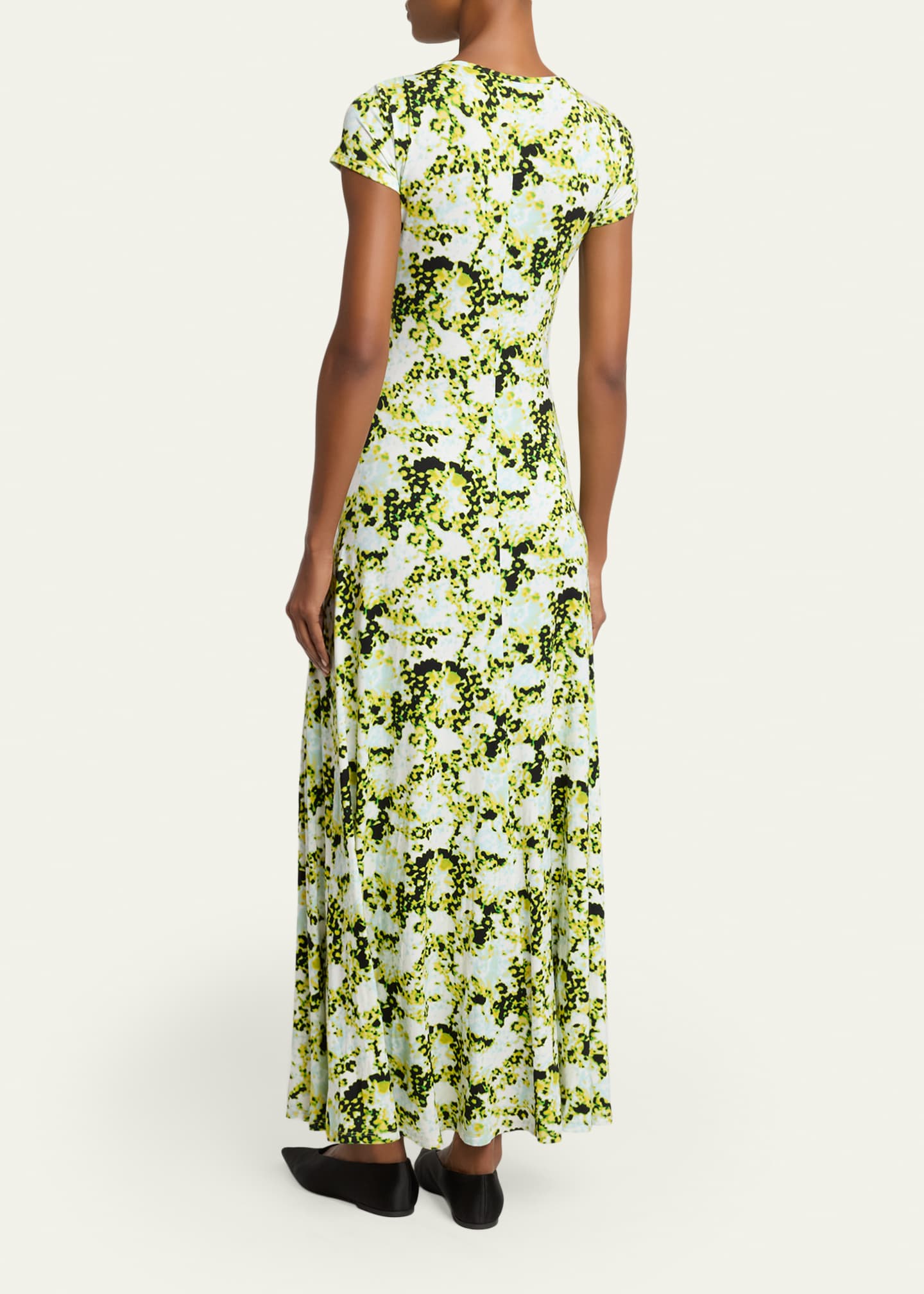 Proenza Schouler White Label Neolani Printed Jersey Maxi Dress ...