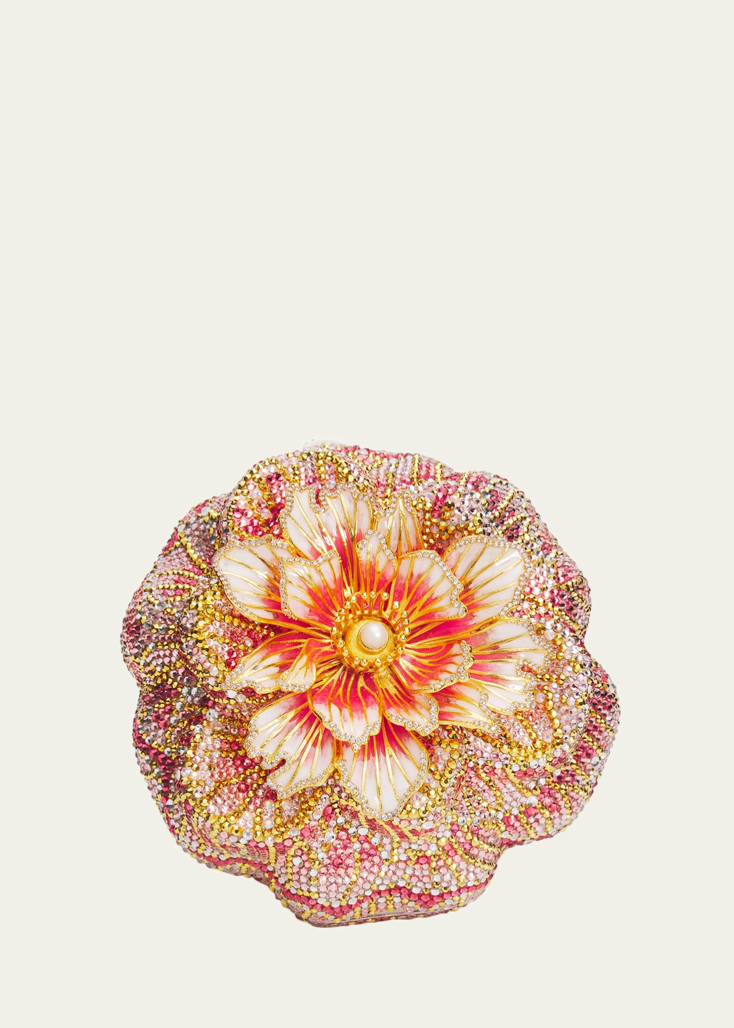 Judith Leiber Couture Magnolia Crystal Clutch Bag - Bergdorf Goodman