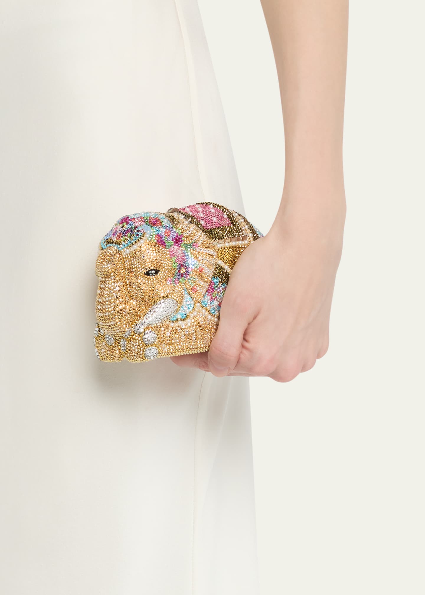 Judith Leiber Couture Crystal Elephant Clutch Bag - Bergdorf Goodman