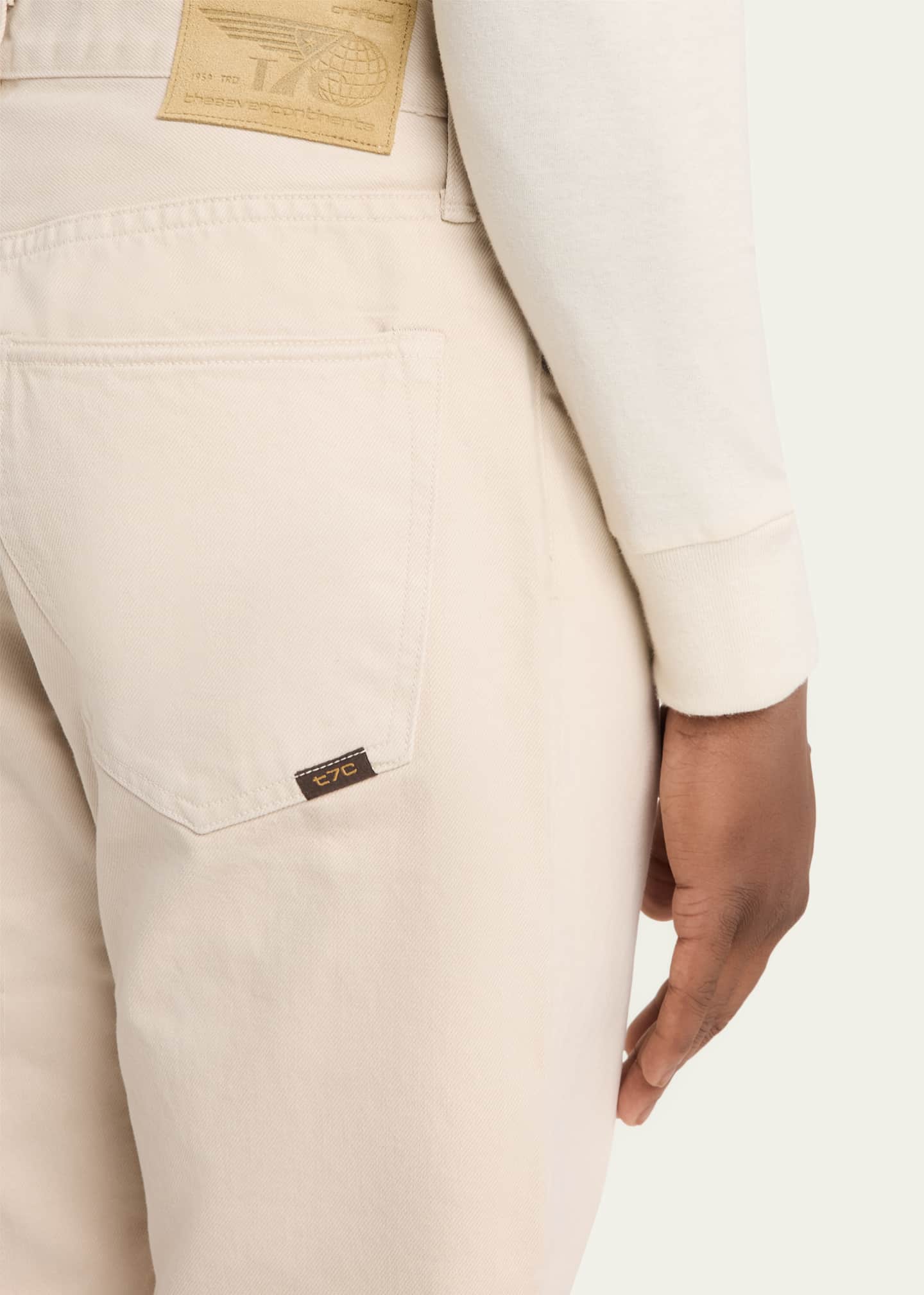 The Seven Continents Men's The Jack In Chalk Denim Jeans - Bergdorf Goodman