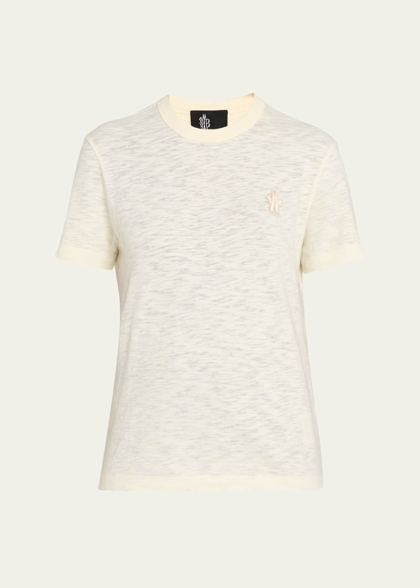 Moncler Short-Sleeve Logo T-Shirt - Bergdorf Goodman