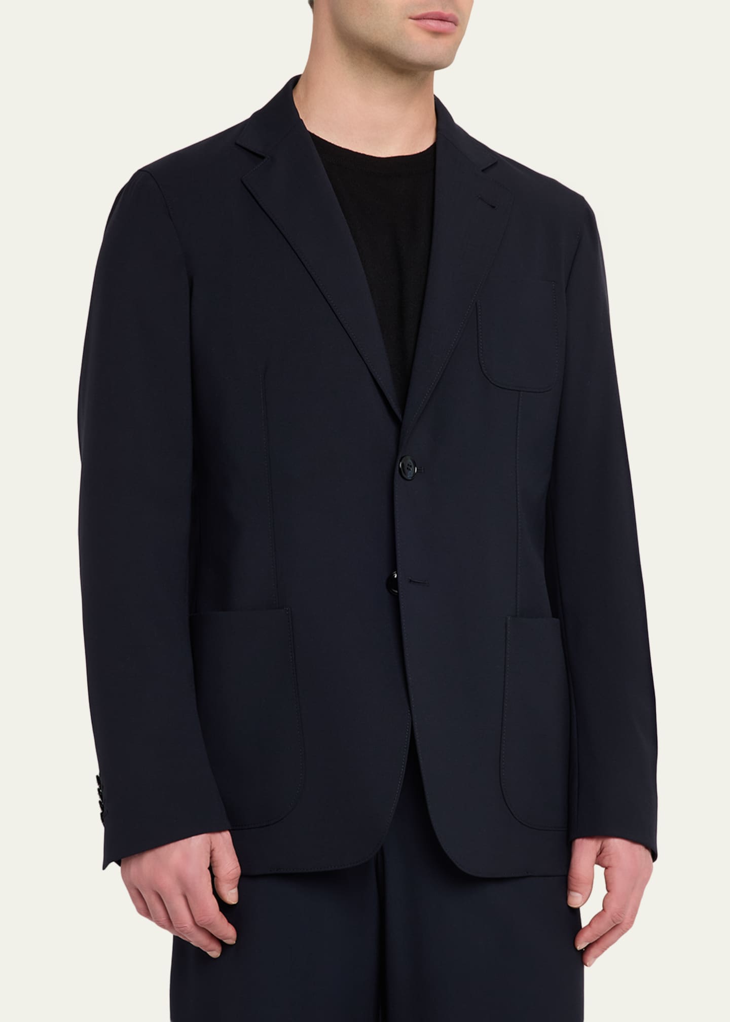 Giorgio Armani Men's Virgin Wool Single-Breasted Sport Coat - Bergdorf ...