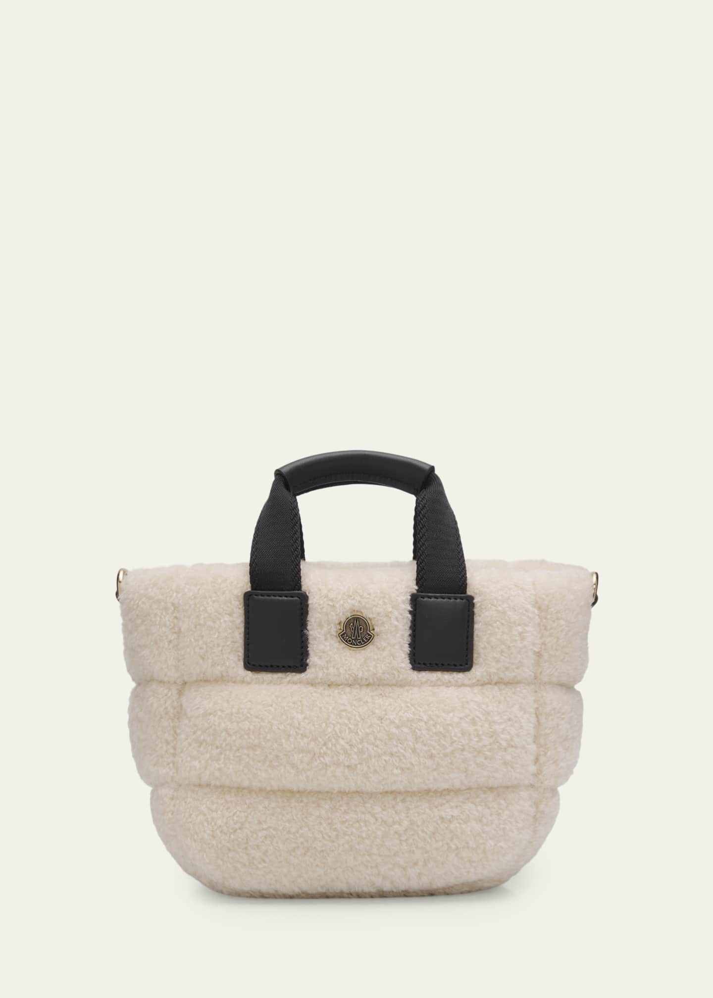 Moncler Caradoc Micro Teddy Tote Bag - Bergdorf Goodman
