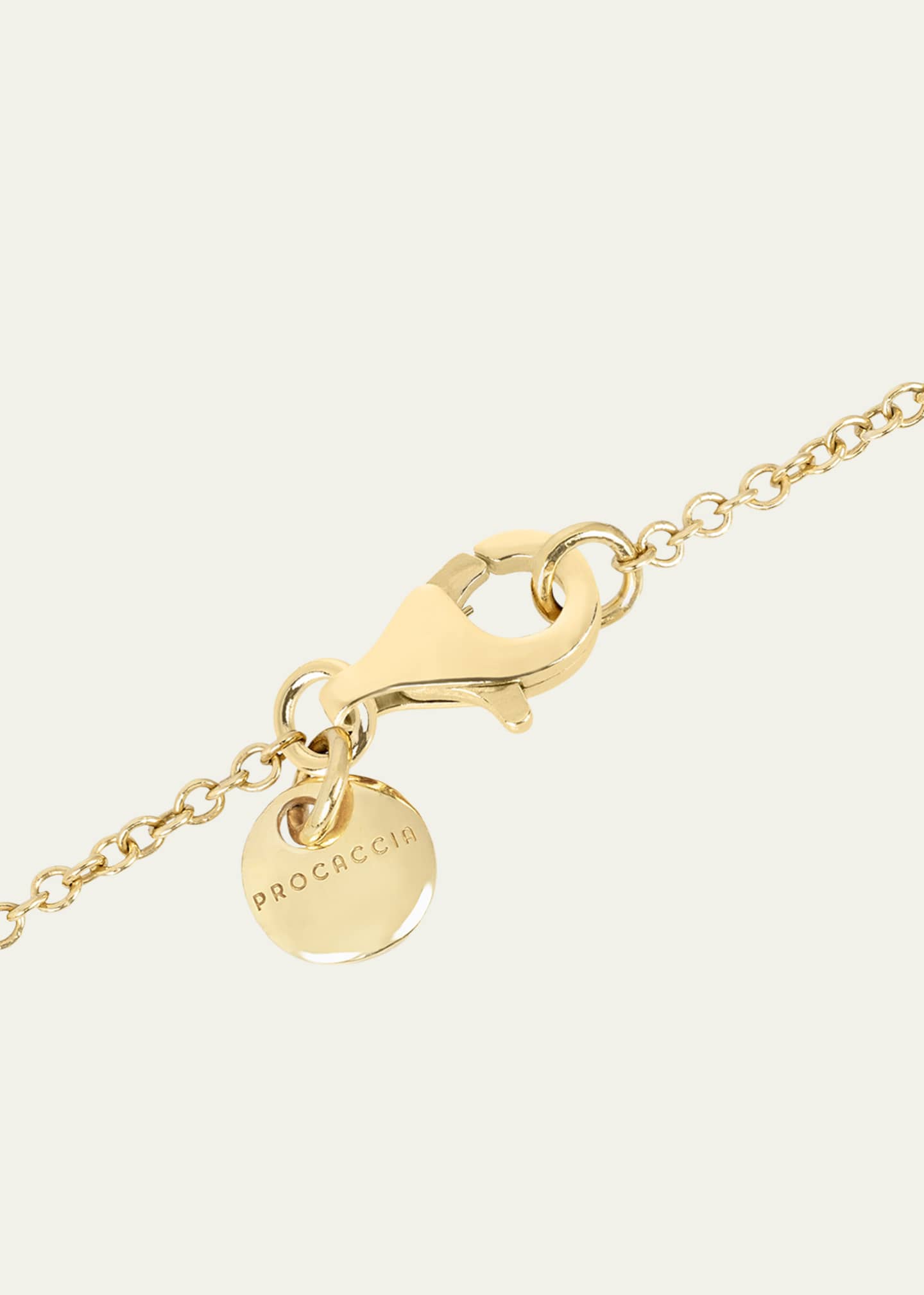 Procaccia Jewelry 18K Yellow Gold Tree of Life Medallion Necklace ...