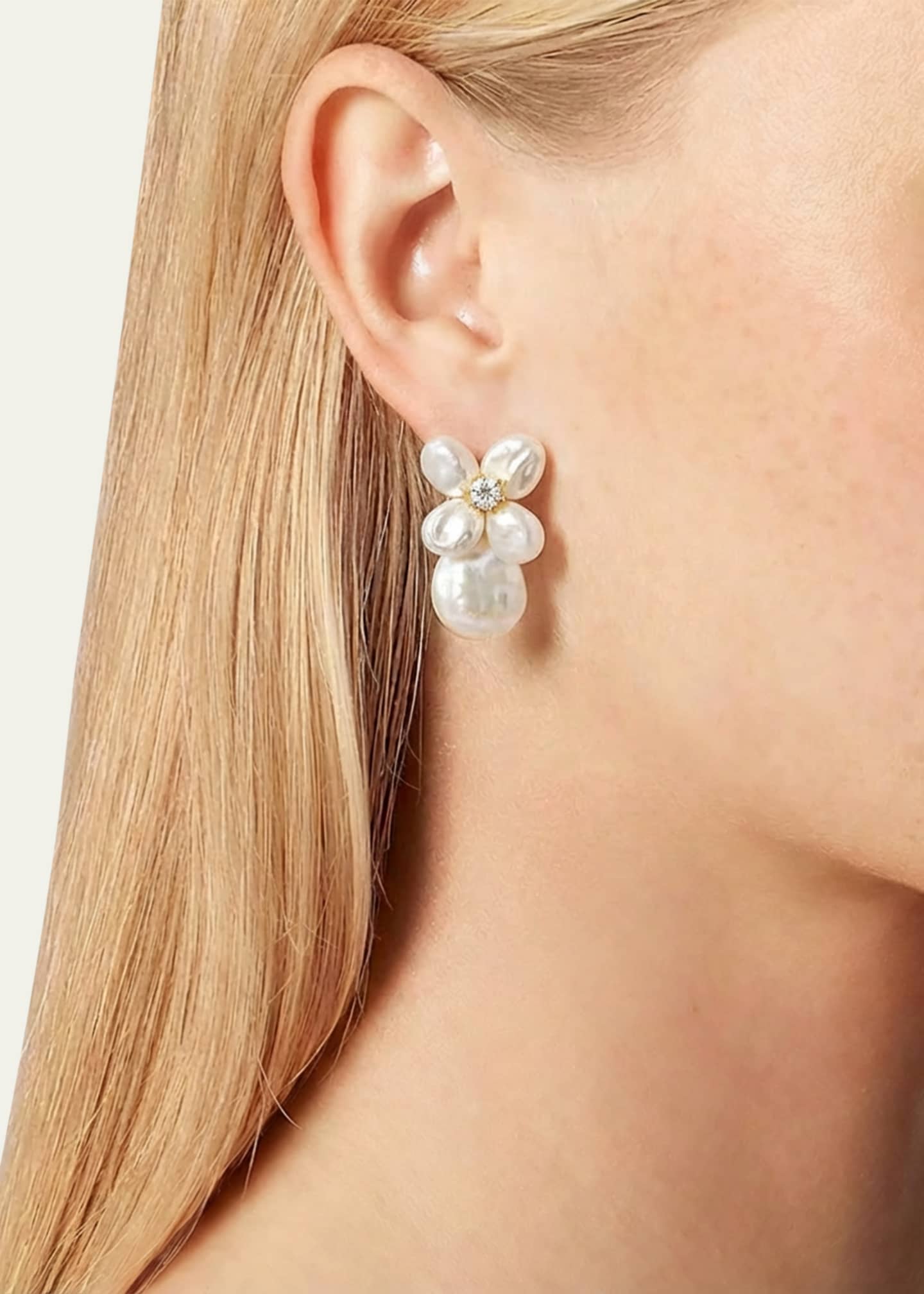 Shashi Fleur de Cleo Drop Earrings - Bergdorf Goodman