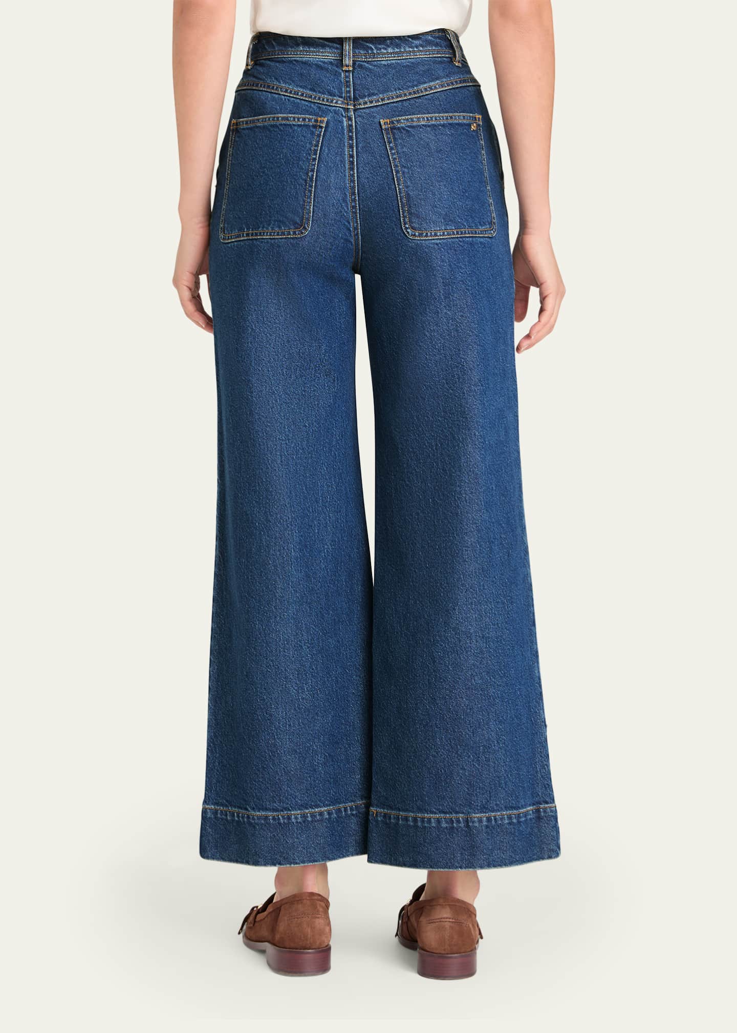 Cinq a Sept Ryker Wide-Leg Jeans - Bergdorf Goodman