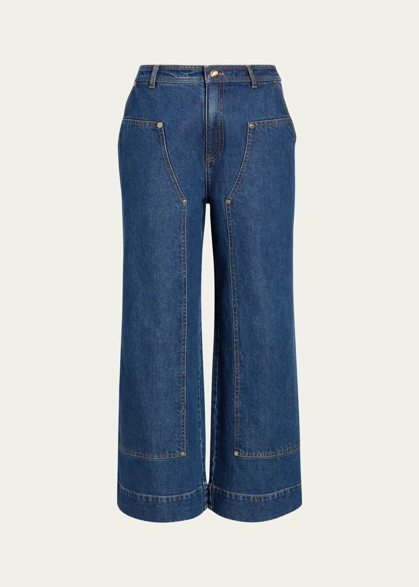 Cinq a Sept Ryker Wide-Leg Jeans - Bergdorf Goodman