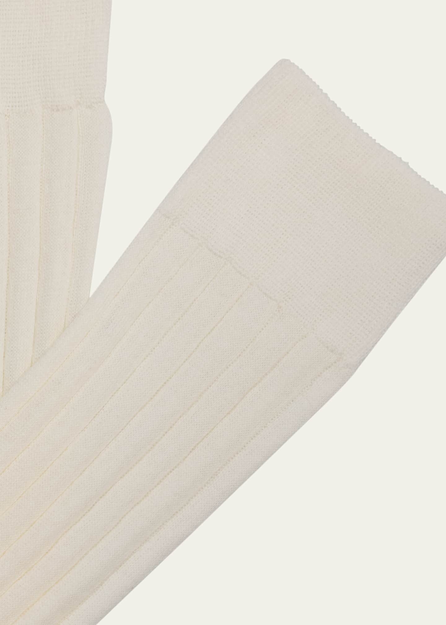 Maria La Rosa Bio Ribbed Organic Cotton Socks - Bergdorf Goodman