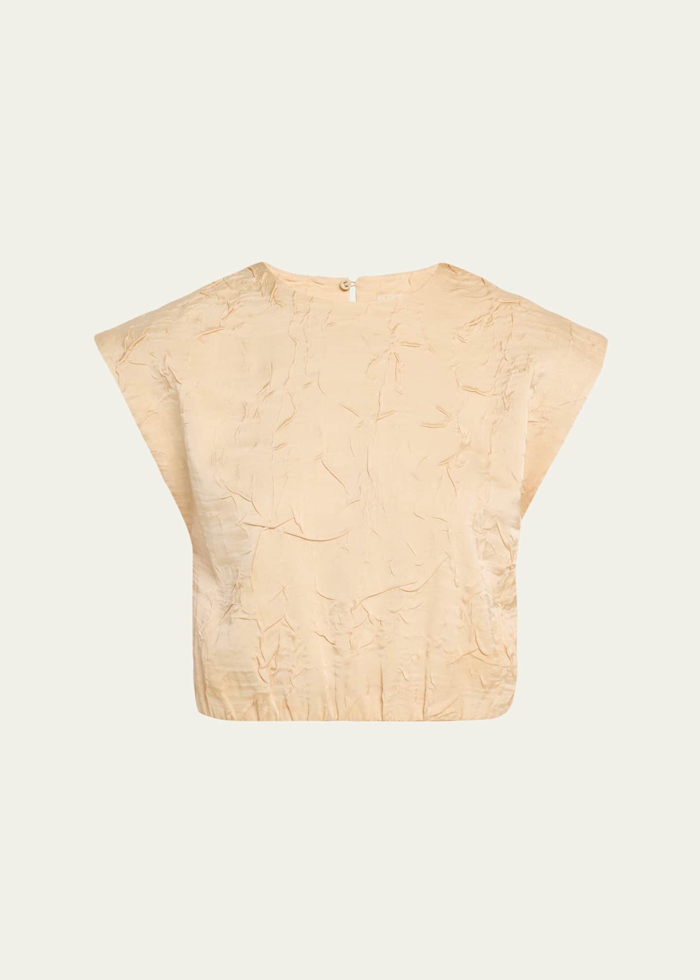 Ulla Johnson Gisella Satin Crop Top - Bergdorf Goodman