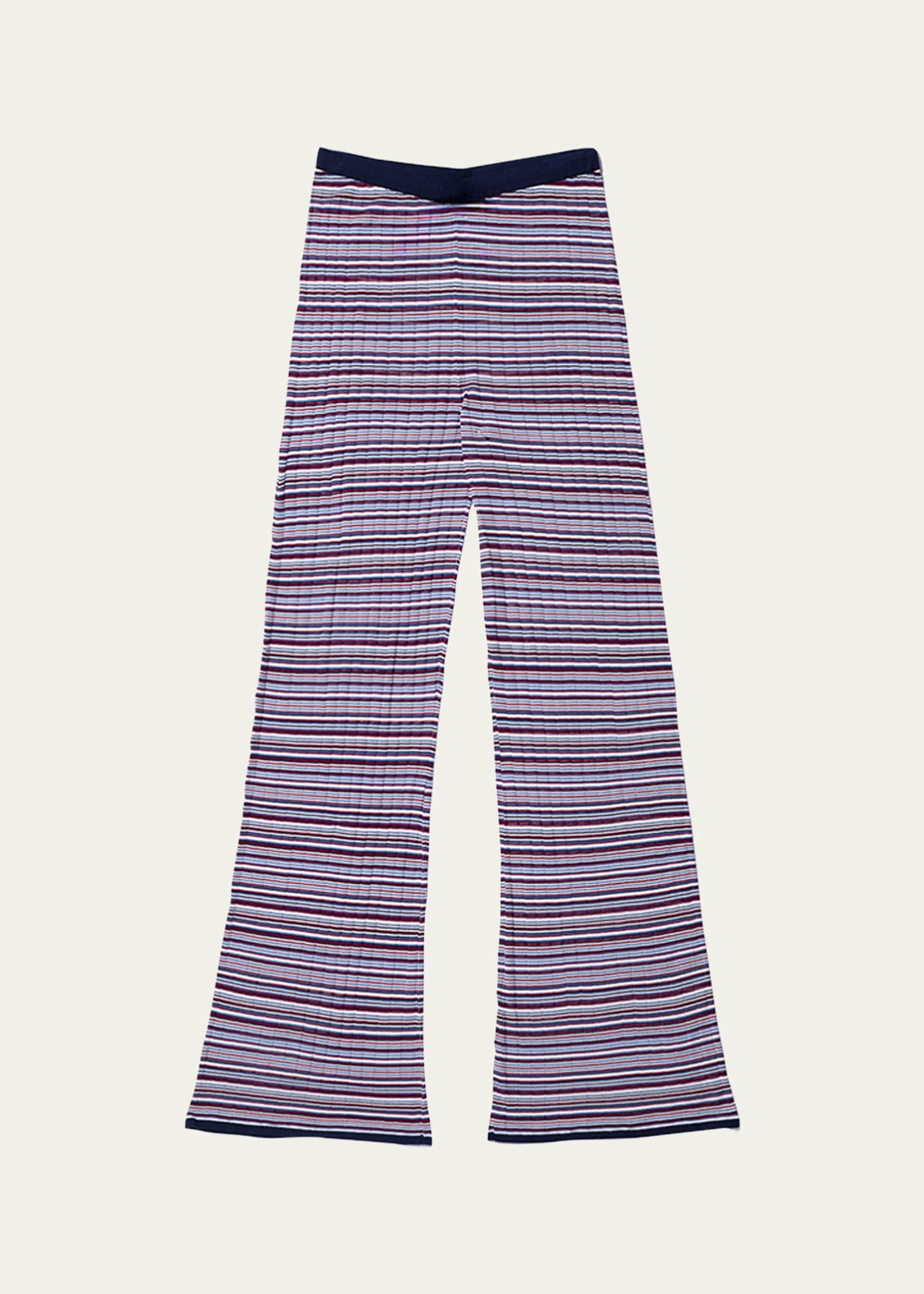Kule The Andrea Striped Knit Pants - Bergdorf Goodman